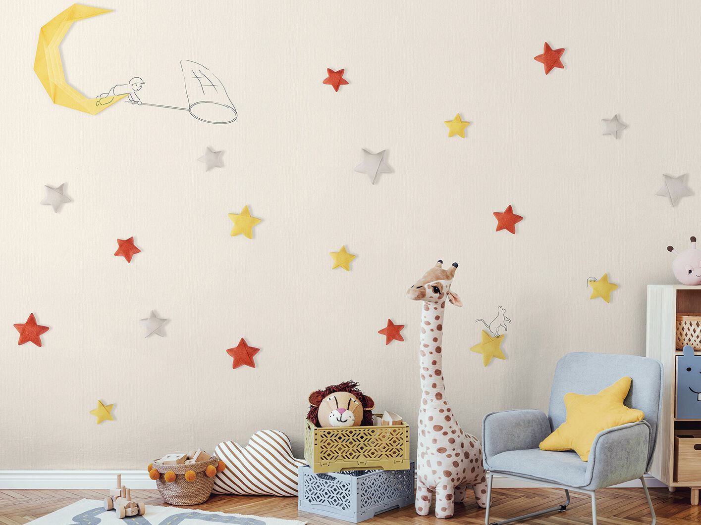 TWINKLE TWINKLE PVC free, eco-friendly, washable wallpaper By ...