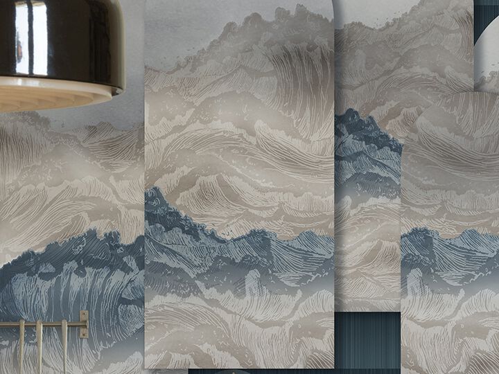 DECO WAVE Wallpaper By Wall&decò