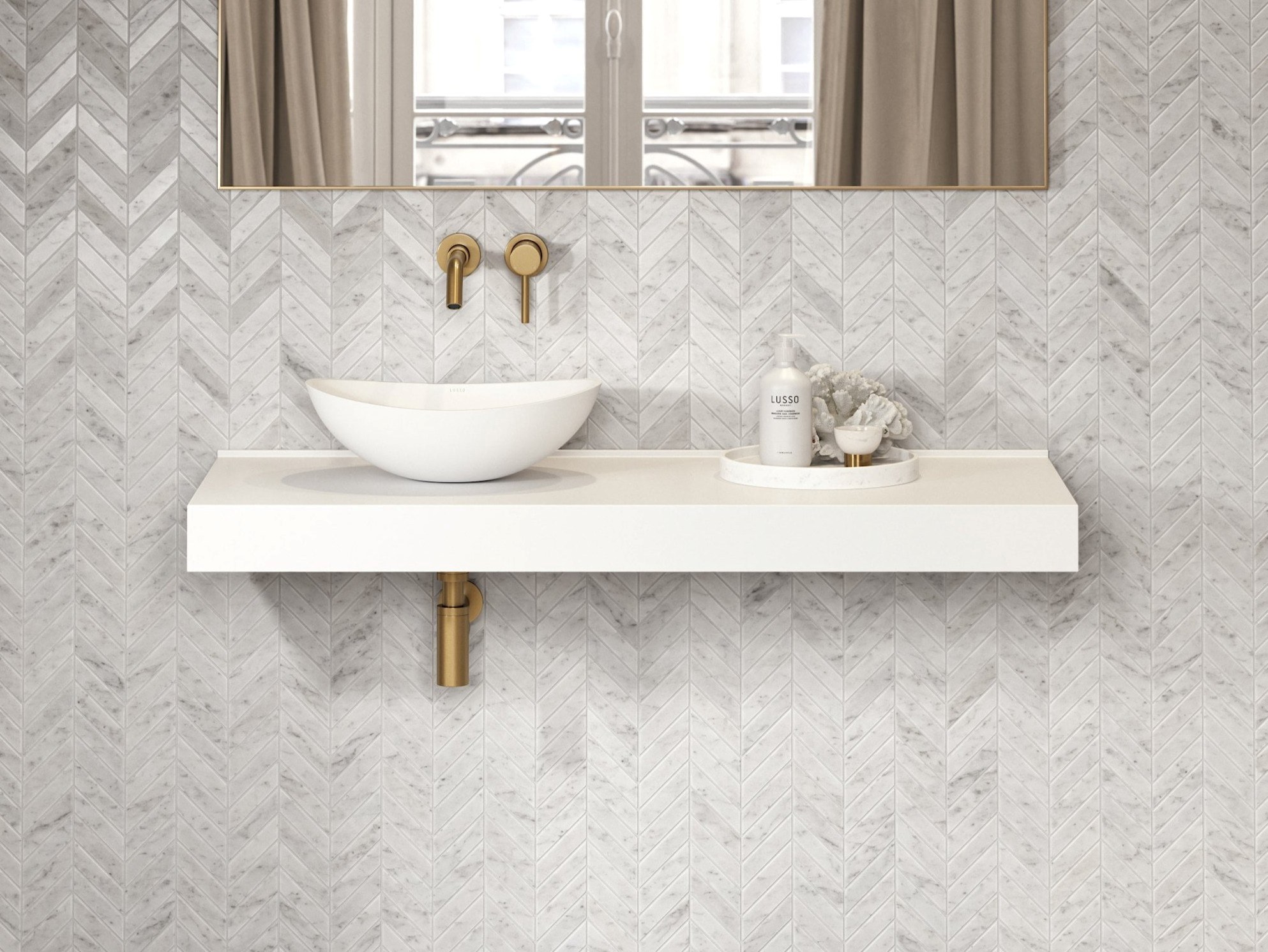 Washbasin countertop By LUSSO