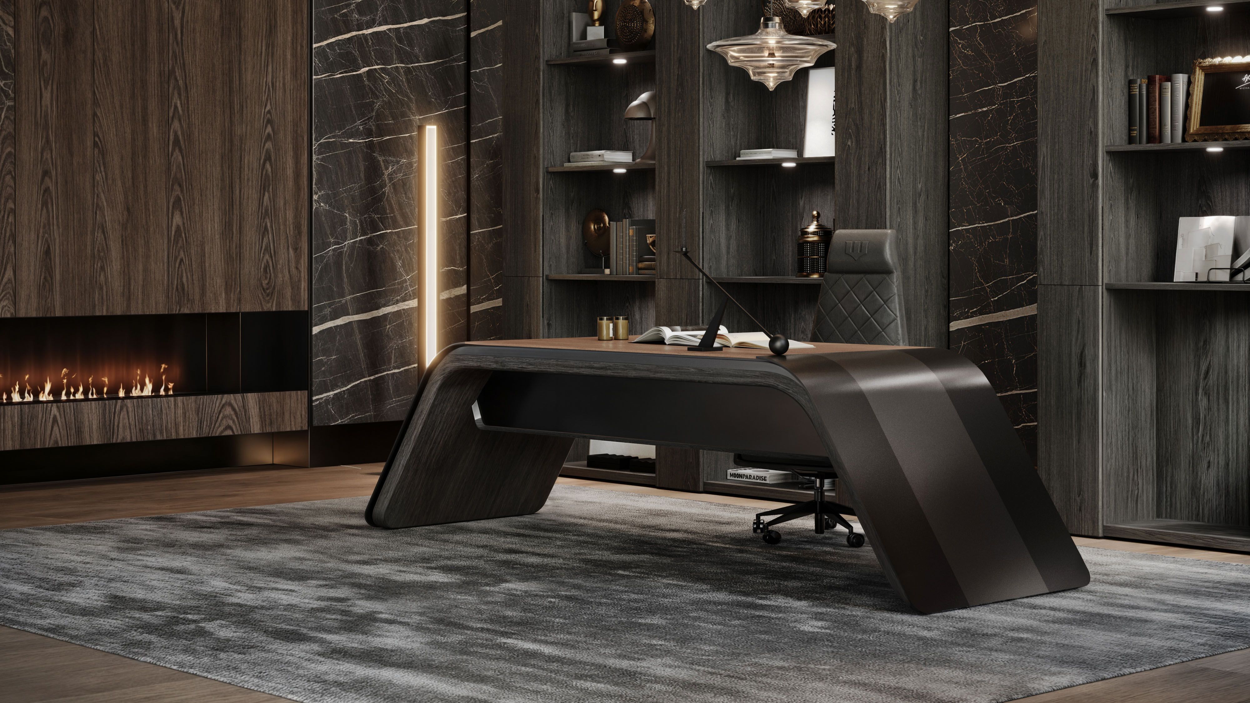 WE-024 Writing desk By Wayne Enterprises Home Collection