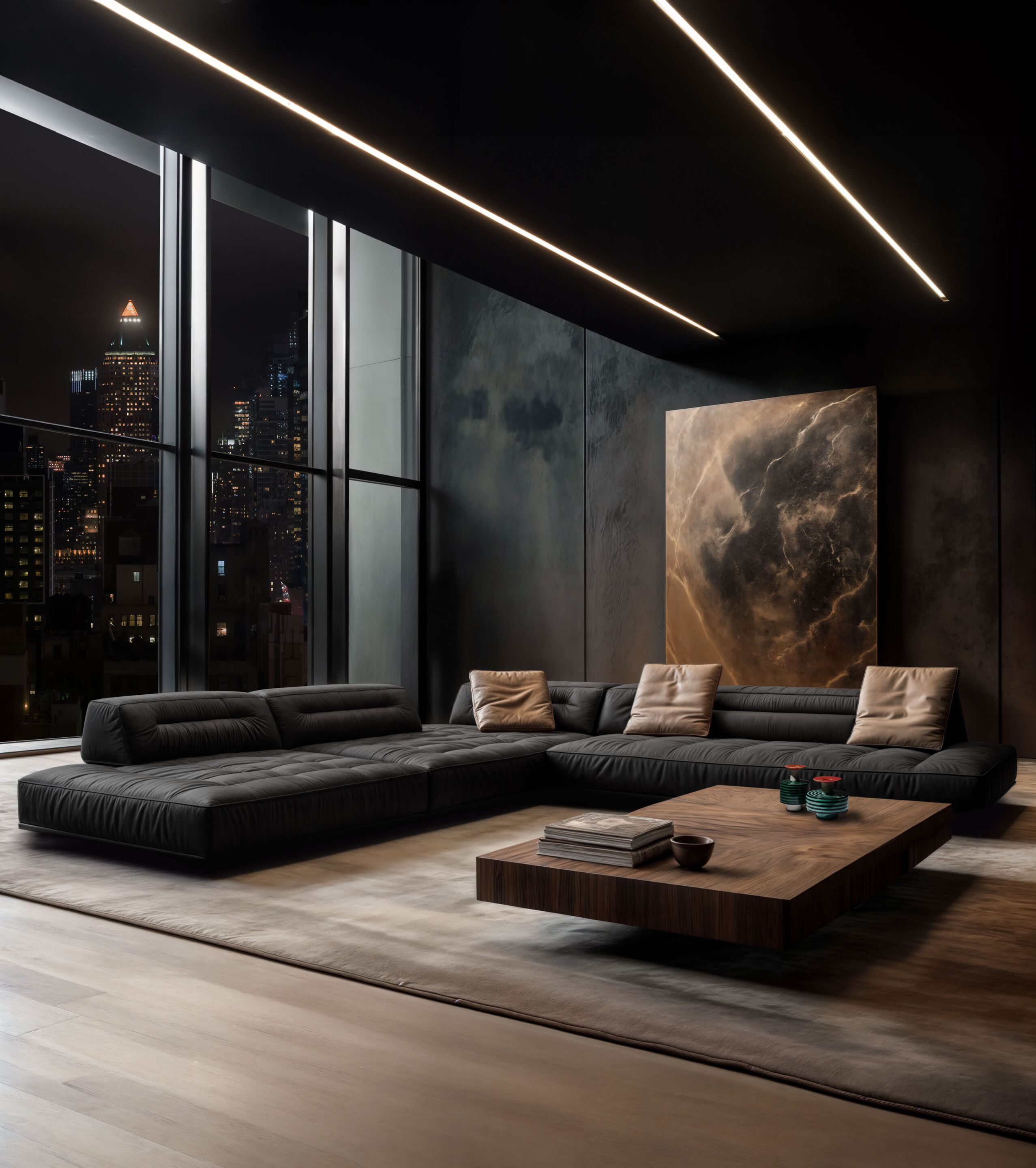 WE-031 Sectional fabric sofa By Wayne Enterprises Home Collection