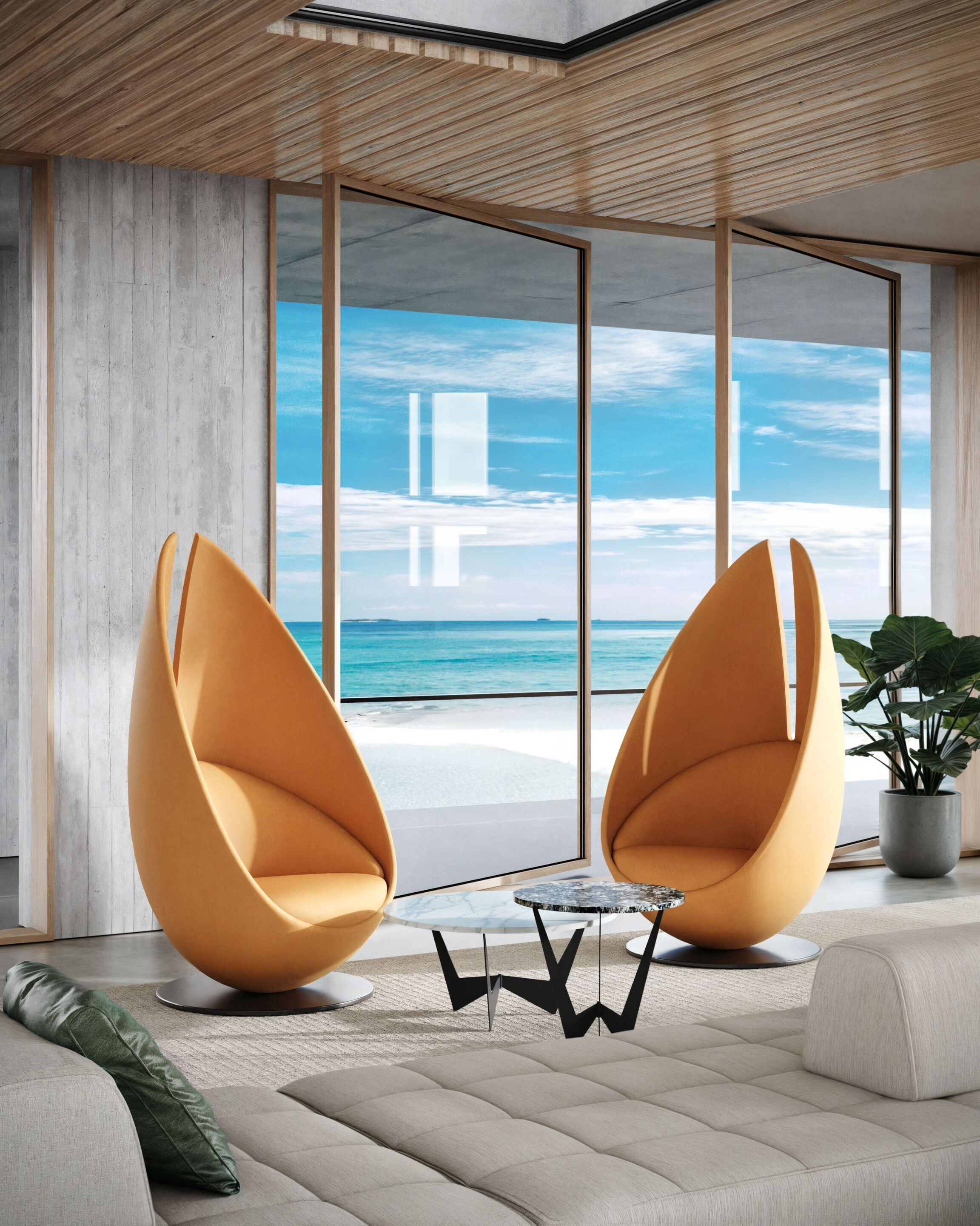 WE-003/H Leather easy chair By Wayne Enterprises Home Collection