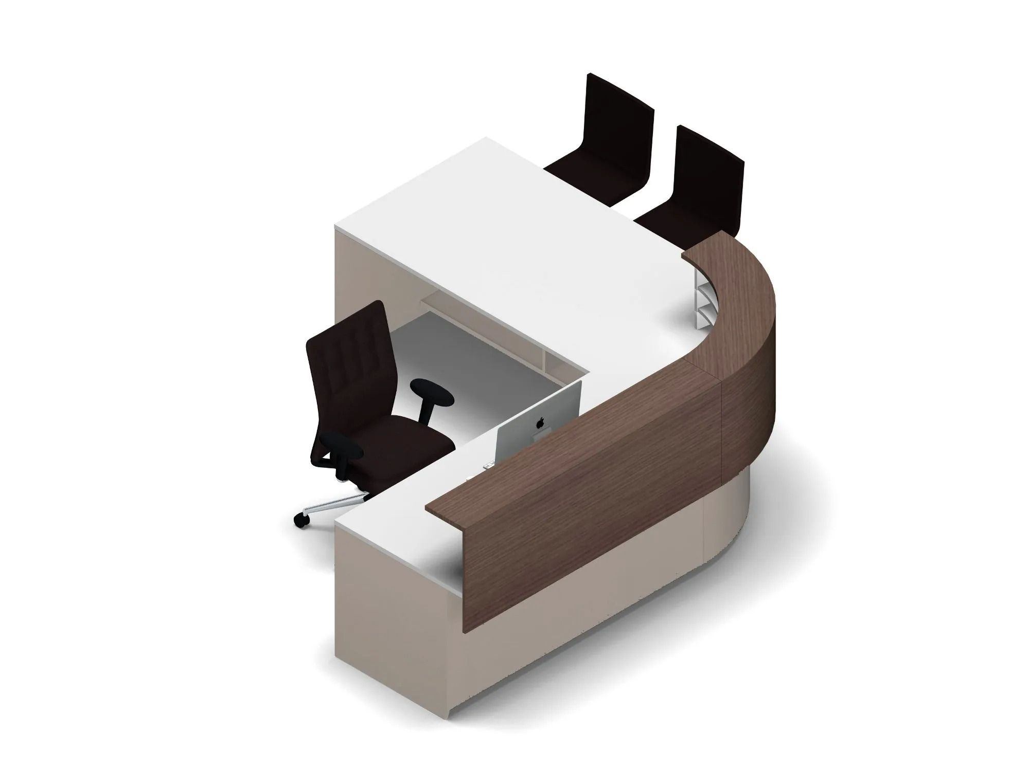 COCKPIT 2.0 Modular reception system By Werner works | design Büro Staubach