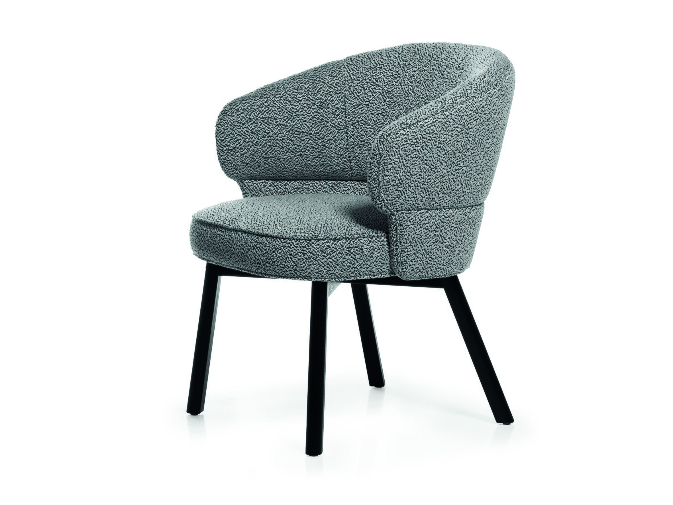 MORTON Upholstered fabric chair with armrests By Wittmann | design ...