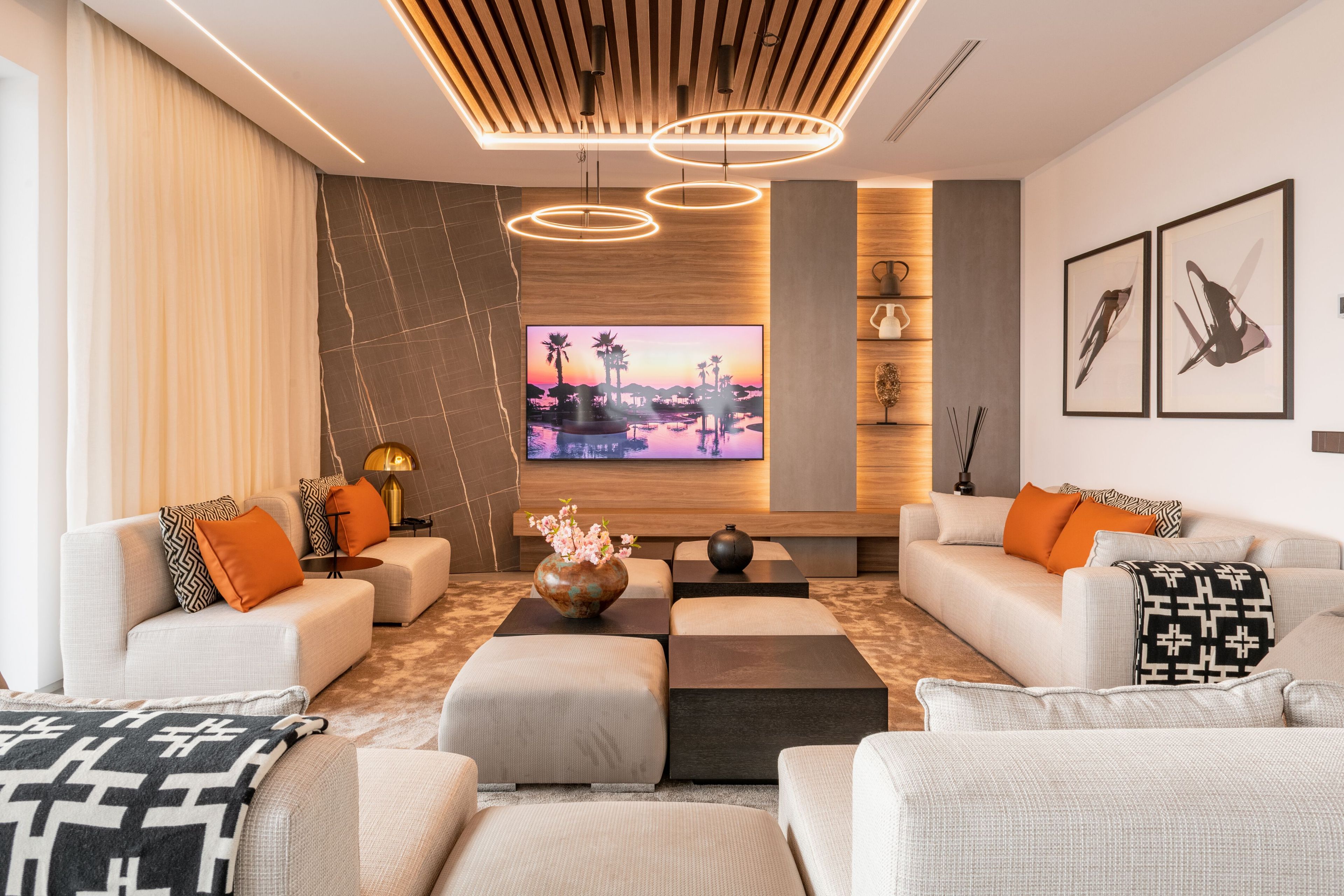 WOODN MODULATUS TH6050 Wood-product ceiling tiles By Woodn Greenwood