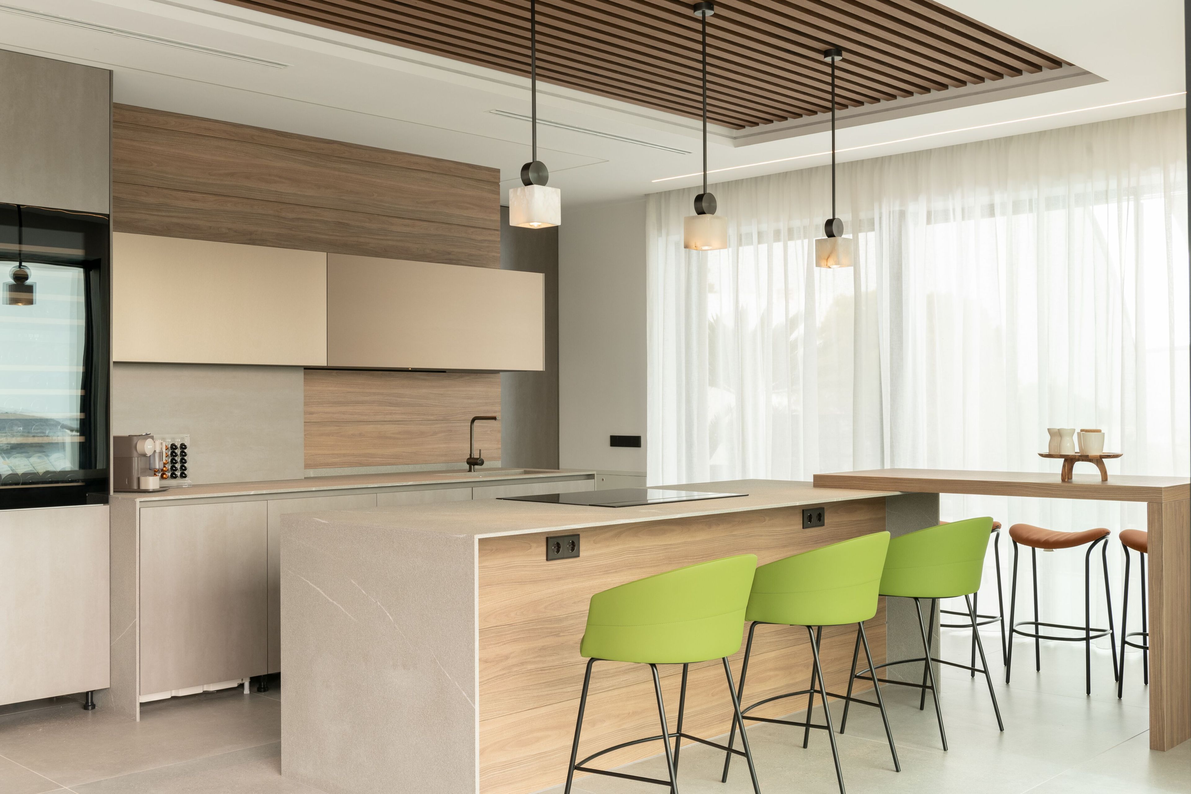 WOODN MODULATUS TH6050 Sistema completo a controsoffitto By Woodn Greenwood