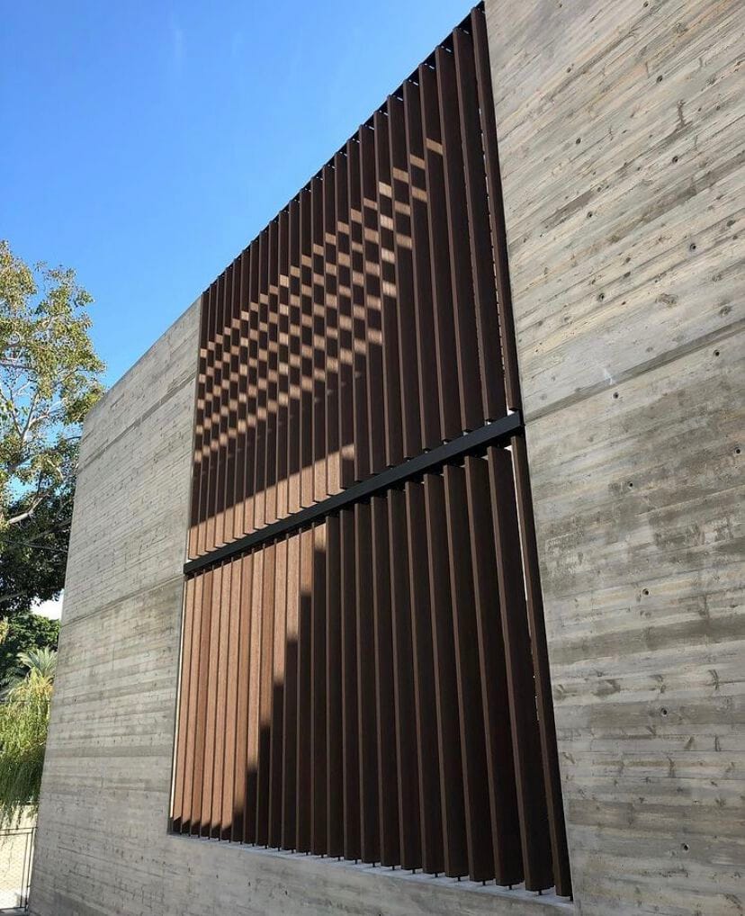 WOODN VERSATILIS JF18041 Composite wood solar shading By Woodn Greenwood