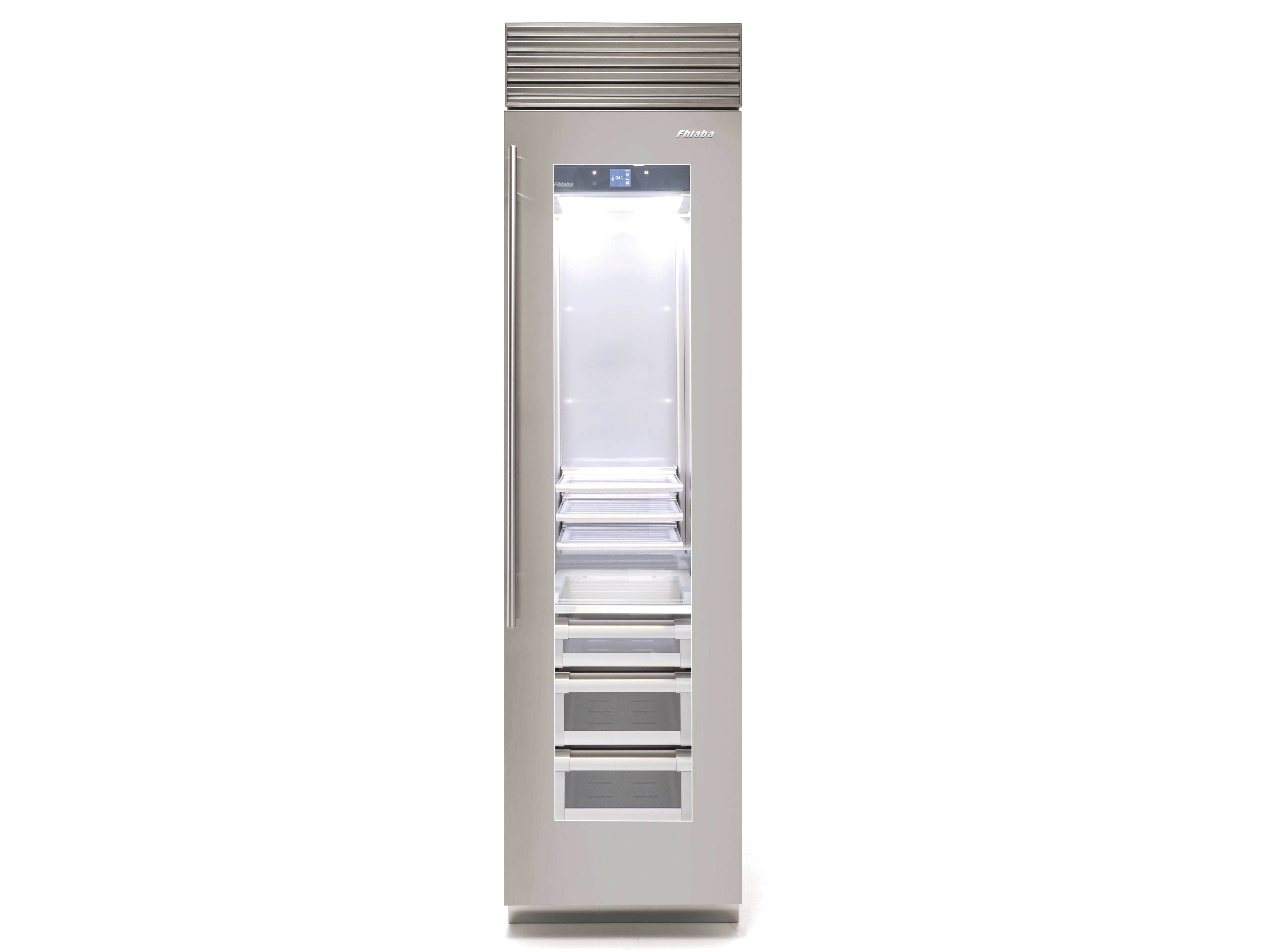 X-PRO 60 - XS5990FG | Refrigerator Built-in refrigerator with glass ...