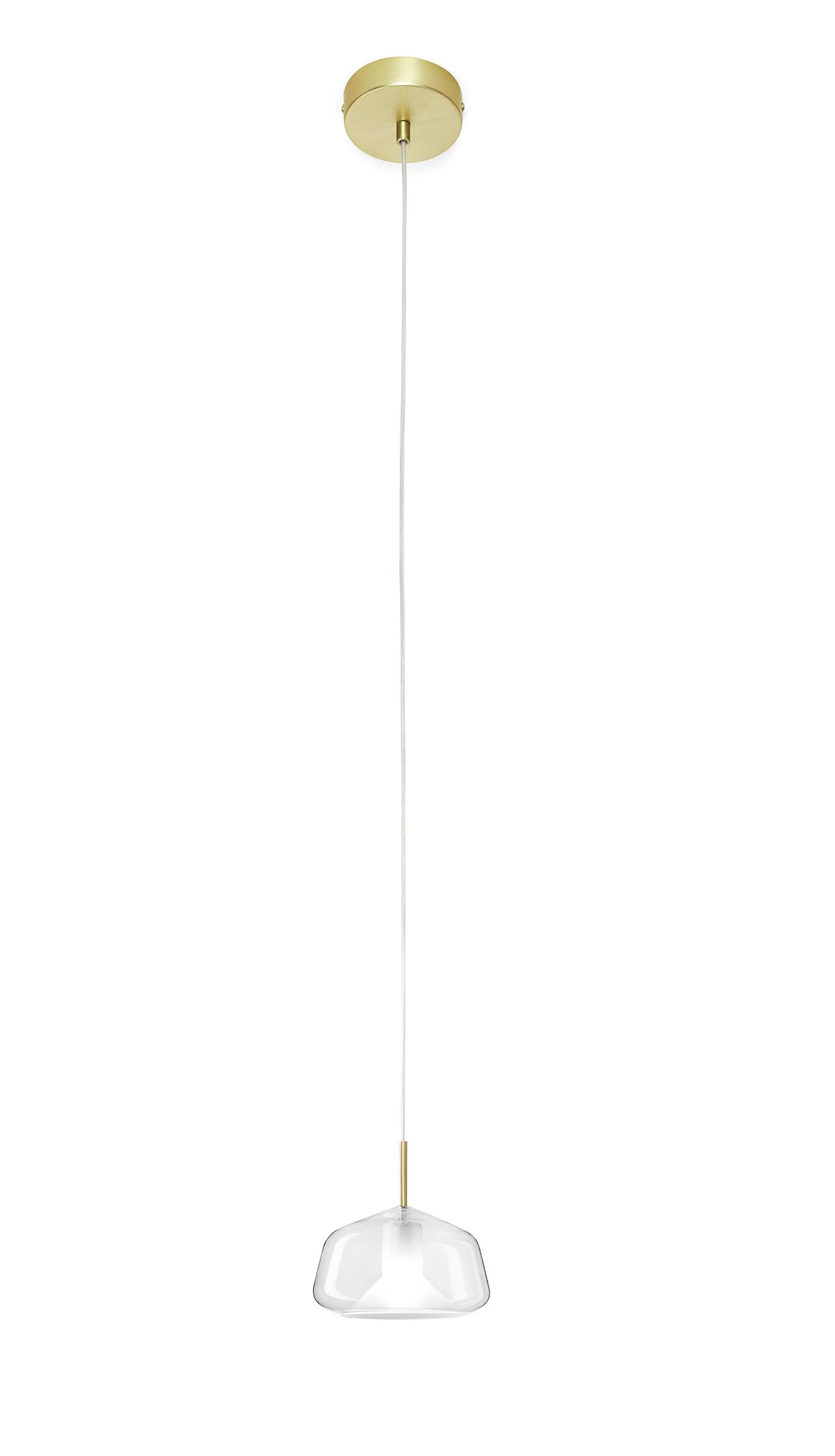 X-RAY Borosilicate glass pendant lamp By Miloox | design Davide Negri