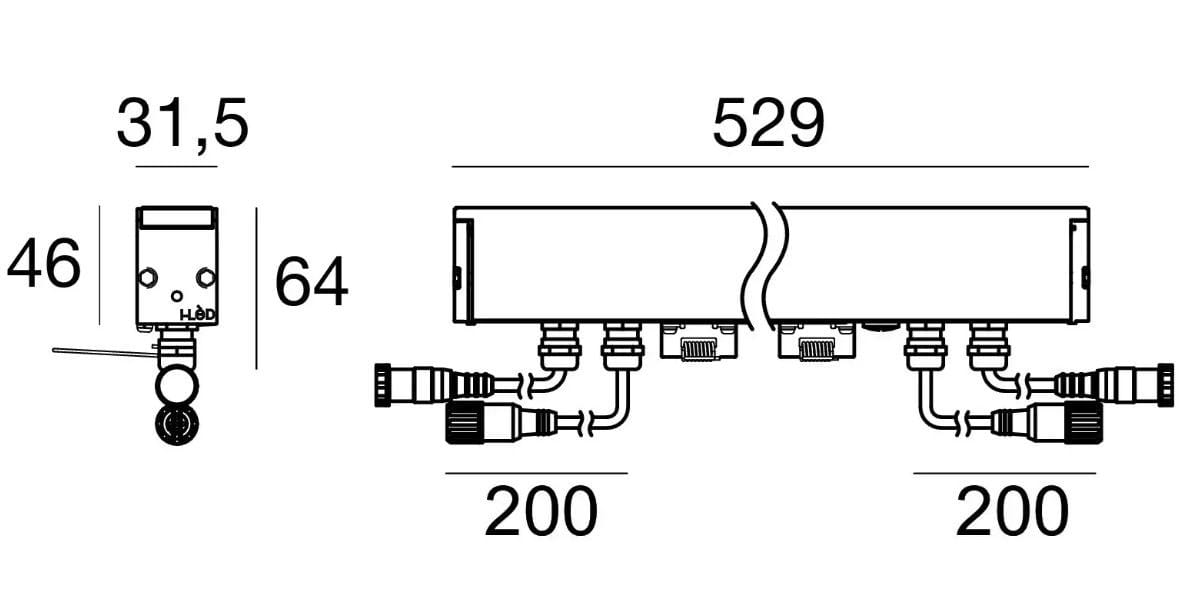 XENIA_AF PRO LED light bar By Linea Light Group