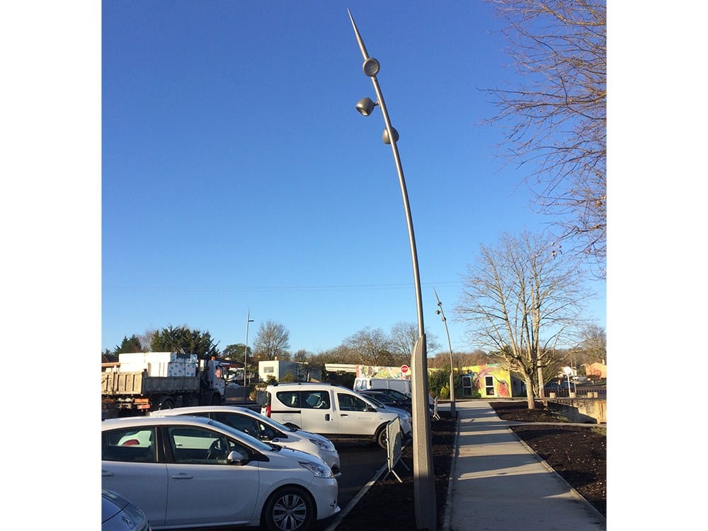 XEON LED aluminium street lamp By GHM-ECLATEC