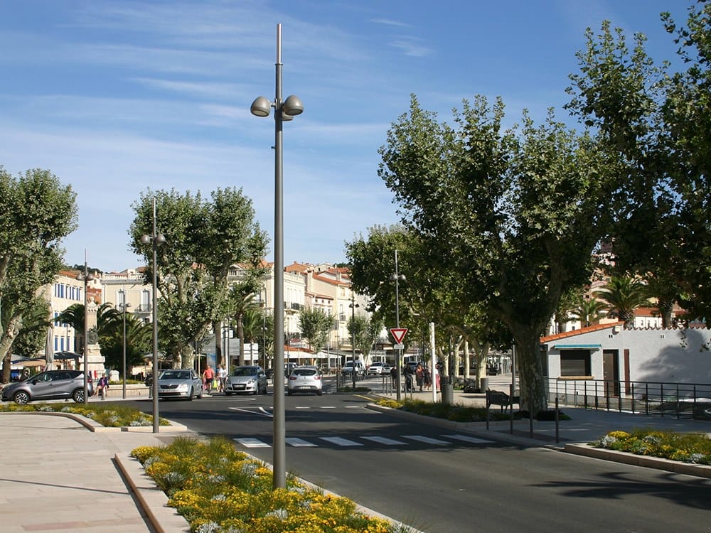 XEON LED aluminium street lamp By GHM-ECLATEC