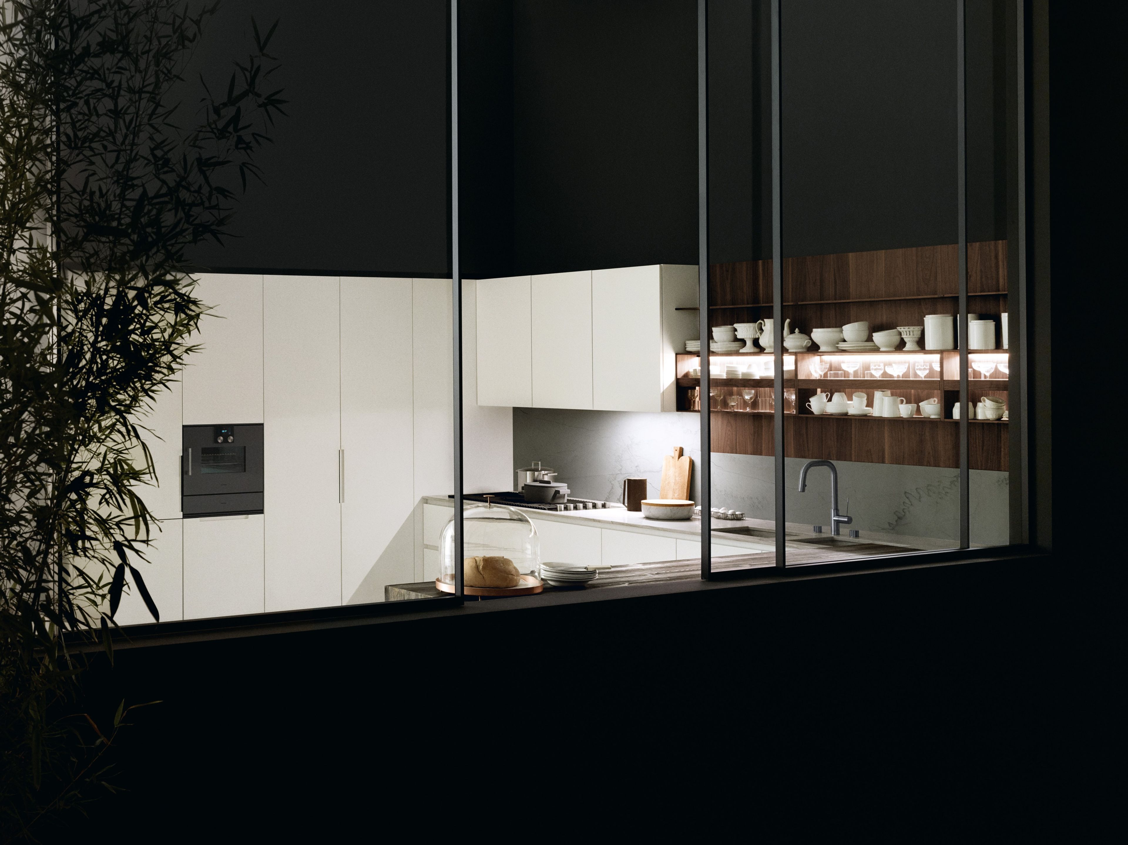Modular kitchen system XILA By Boffi design Luigi Massoni
