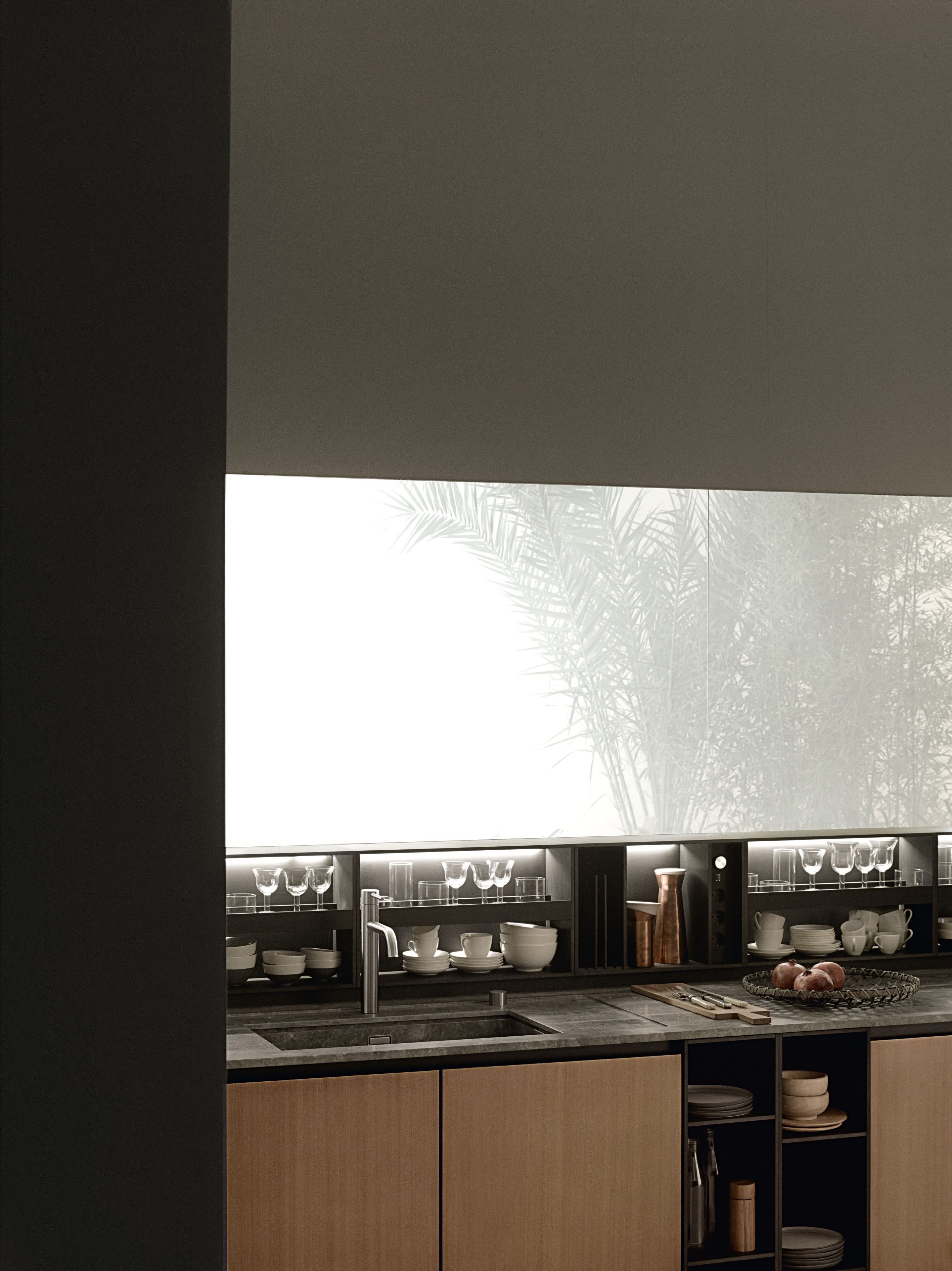 Modular kitchen system XILA By Boffi design Luigi Massoni