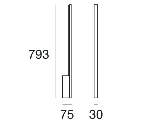 XILEMA | Wall lamp Xilema Collection By Stilnovo design Edin Dedovic