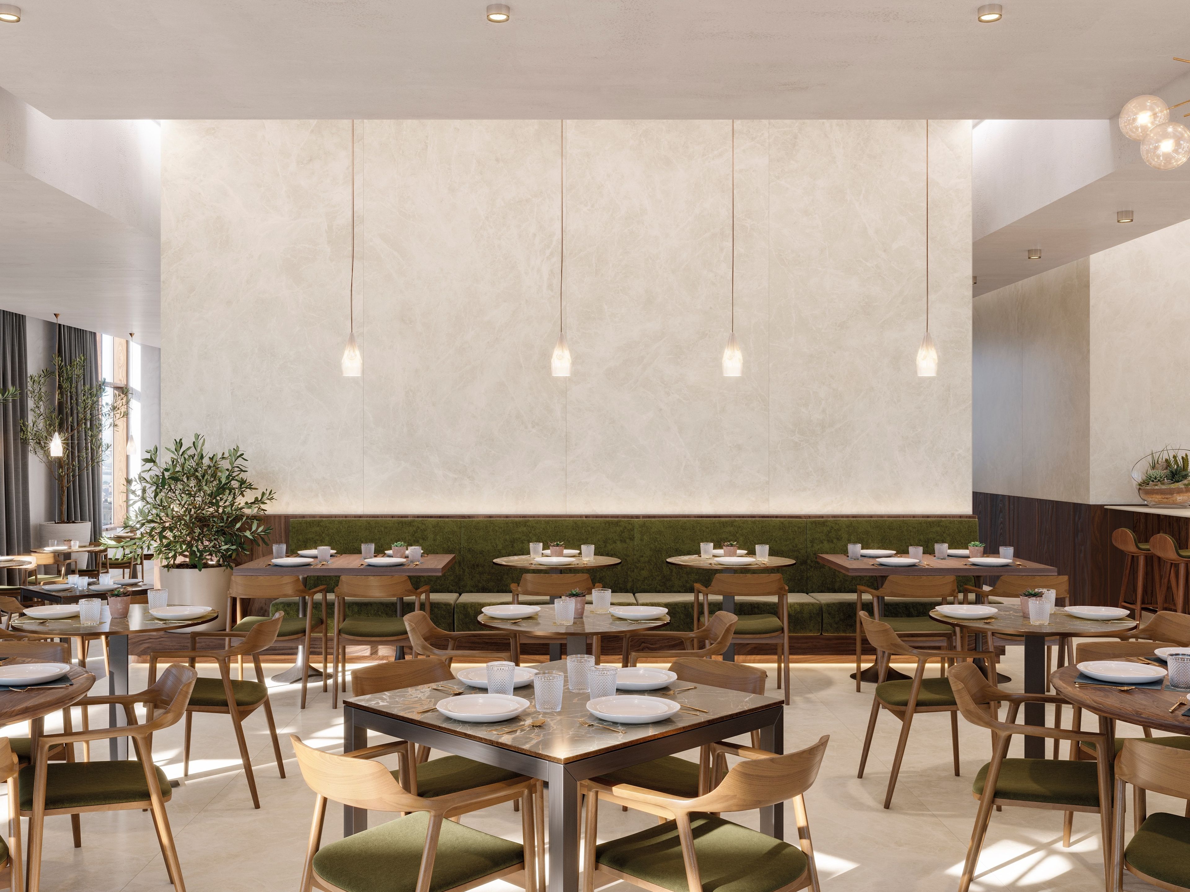 Porcelain stoneware kitchen worktop XTONE - ARS BEIGE By Porcelanosa