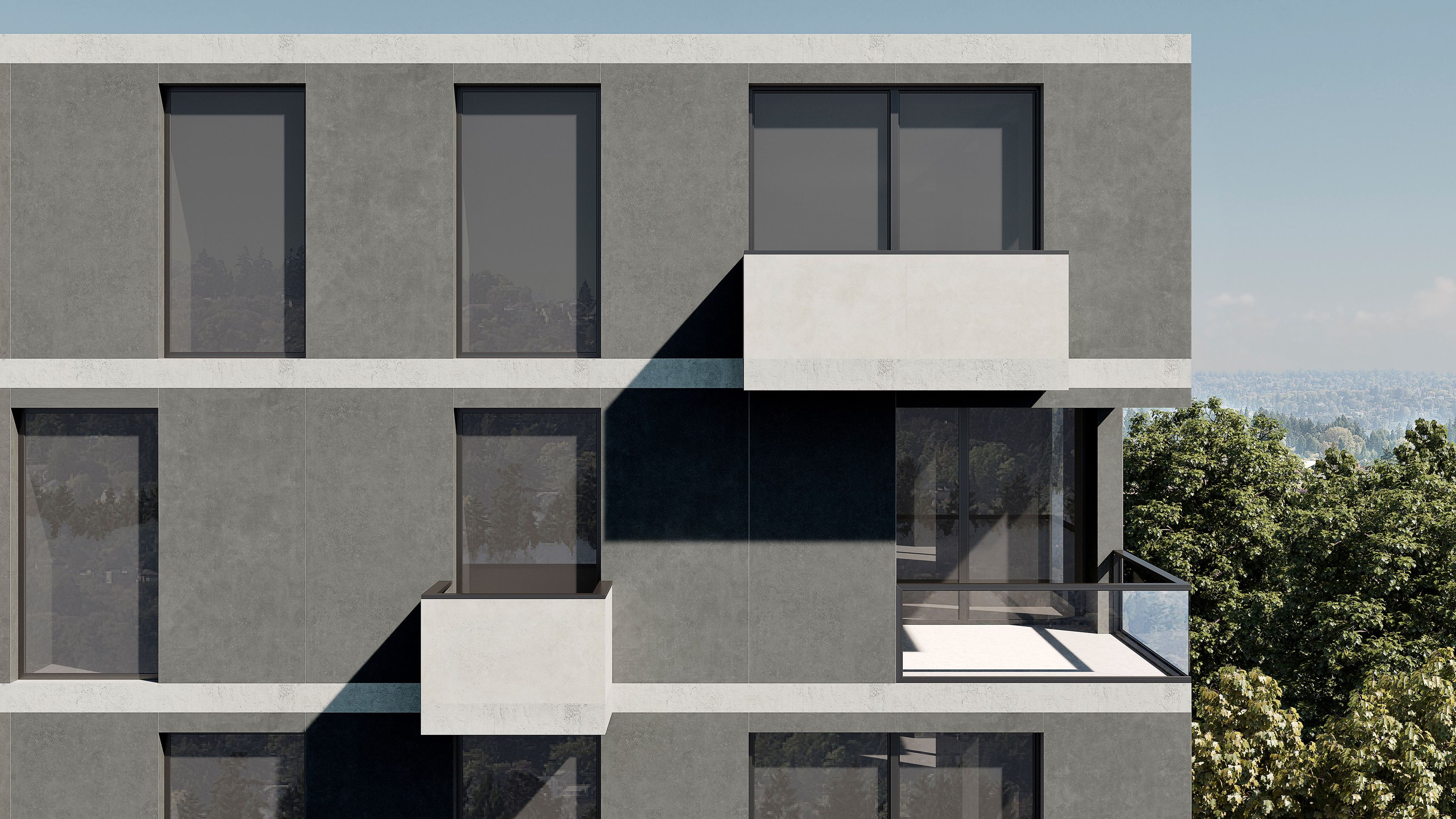 Porcelain stoneware wall/floor tiles with concrete effect XTONE ...