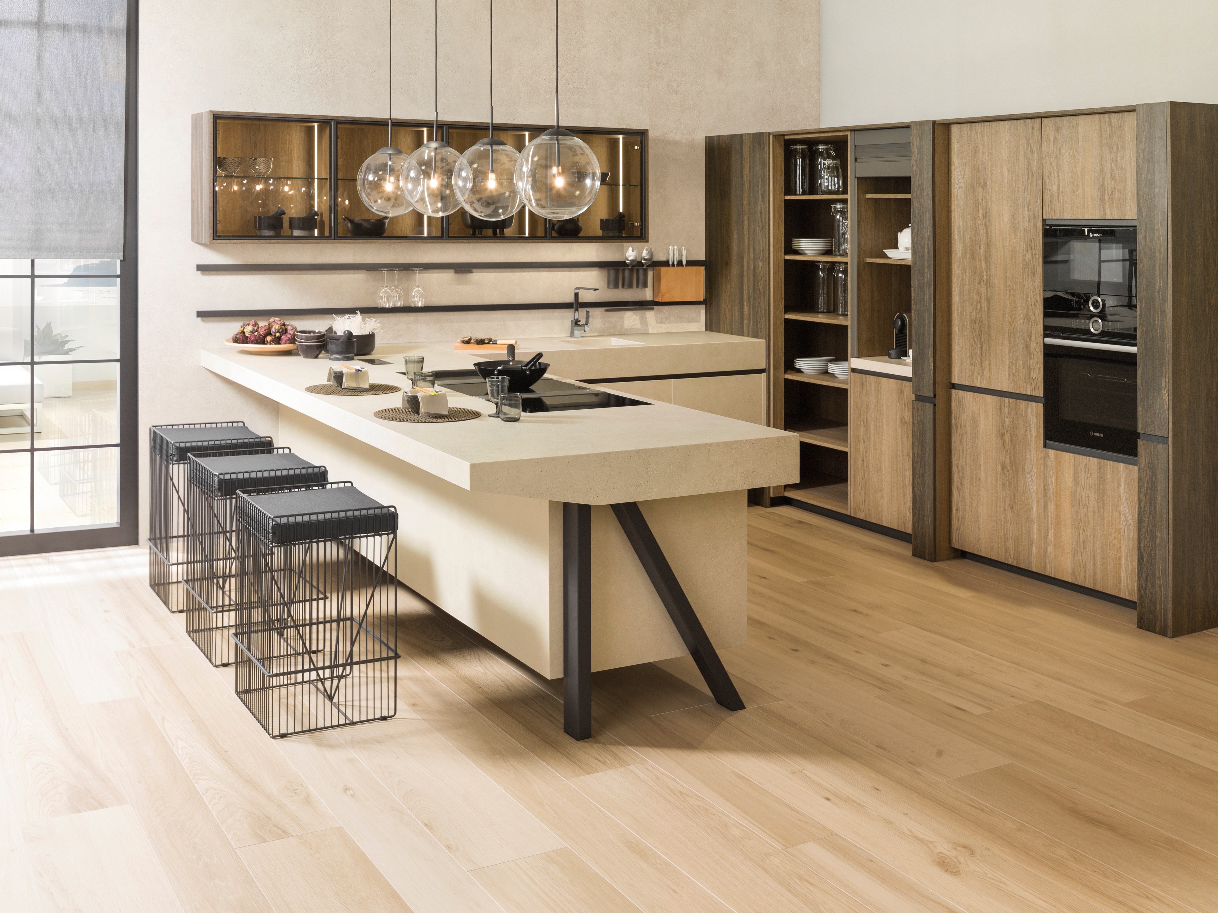 Porcelain stoneware wall/floor tiles with concrete effect XTONE ...