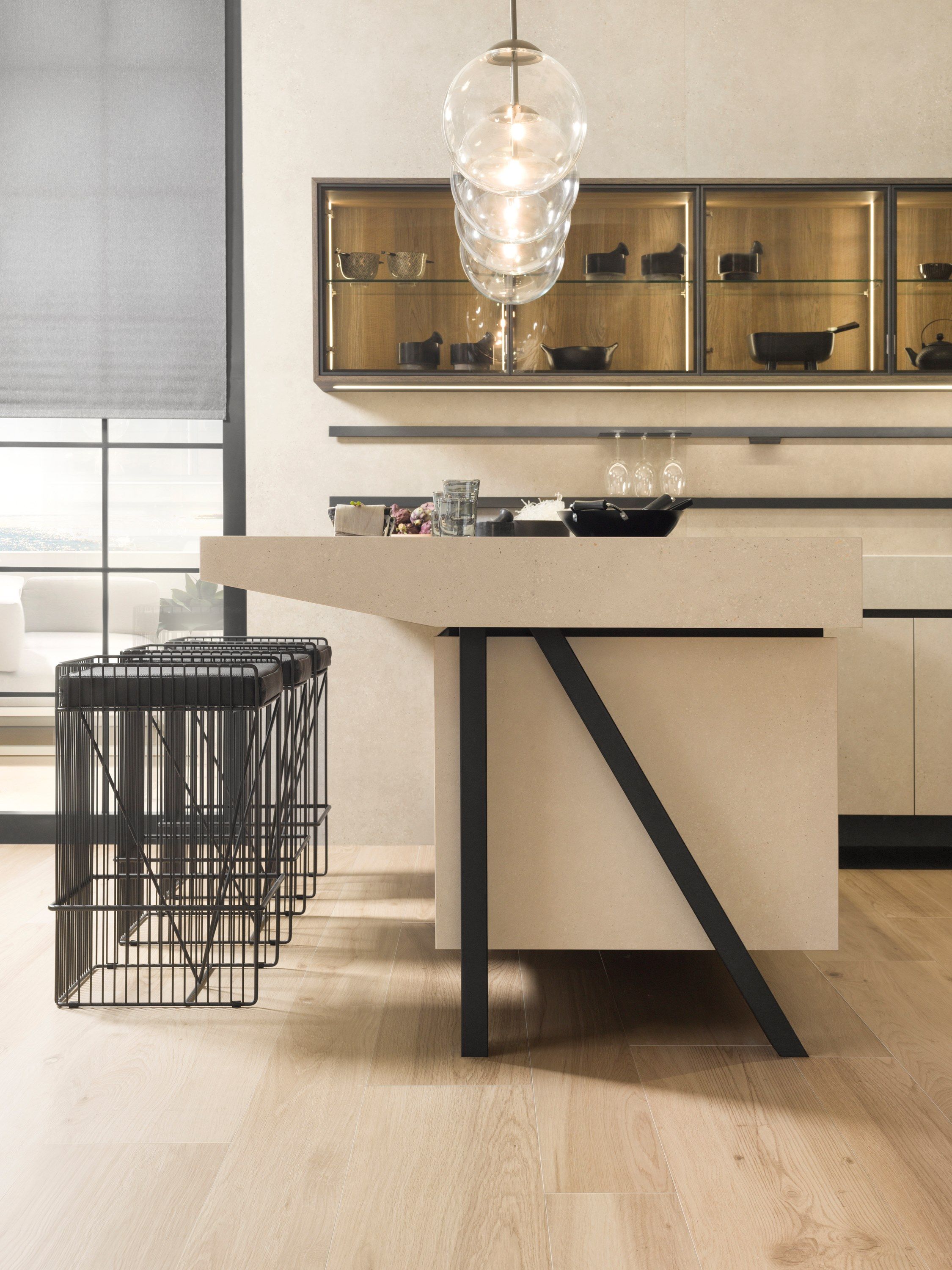 Porcelain stoneware wall/floor tiles with concrete effect XTONE ...