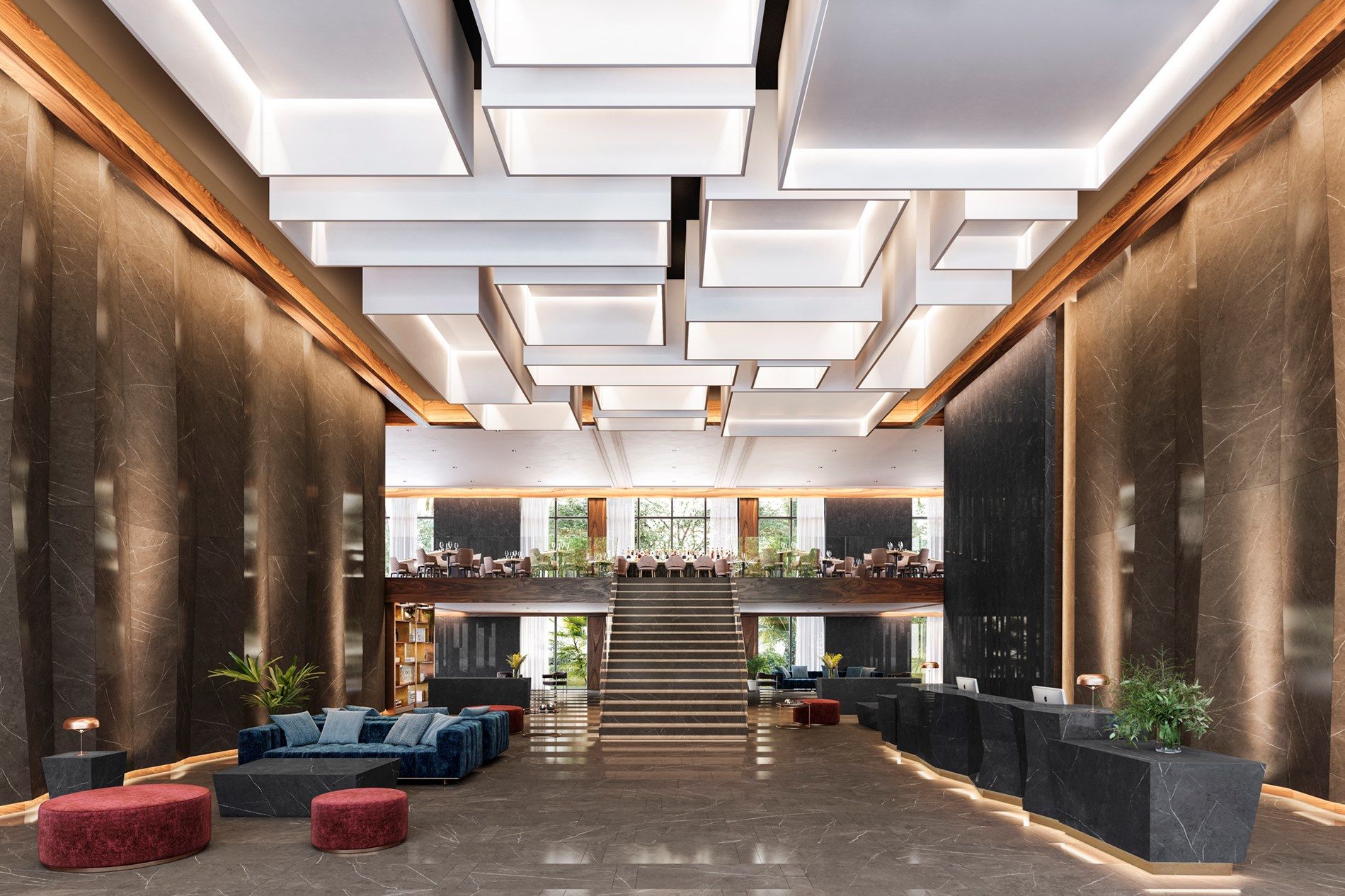 Pavimento/rivestimento effetto marmo XTONE - LIEM DARK - Porcelanosa - Edilportale