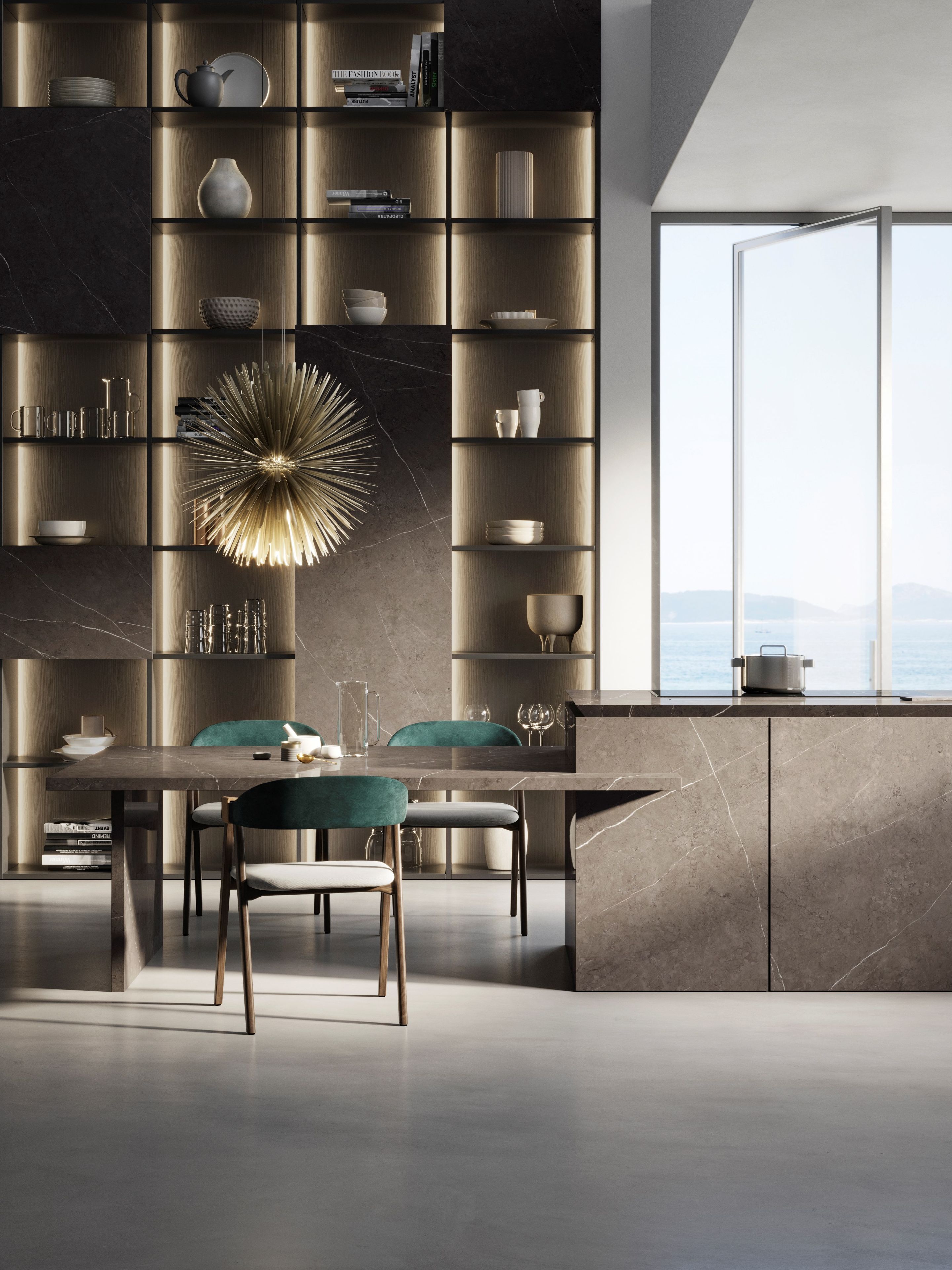 Wall/floor tiles with marble effect XTONE - LIEM DARK XTONE Collection ...