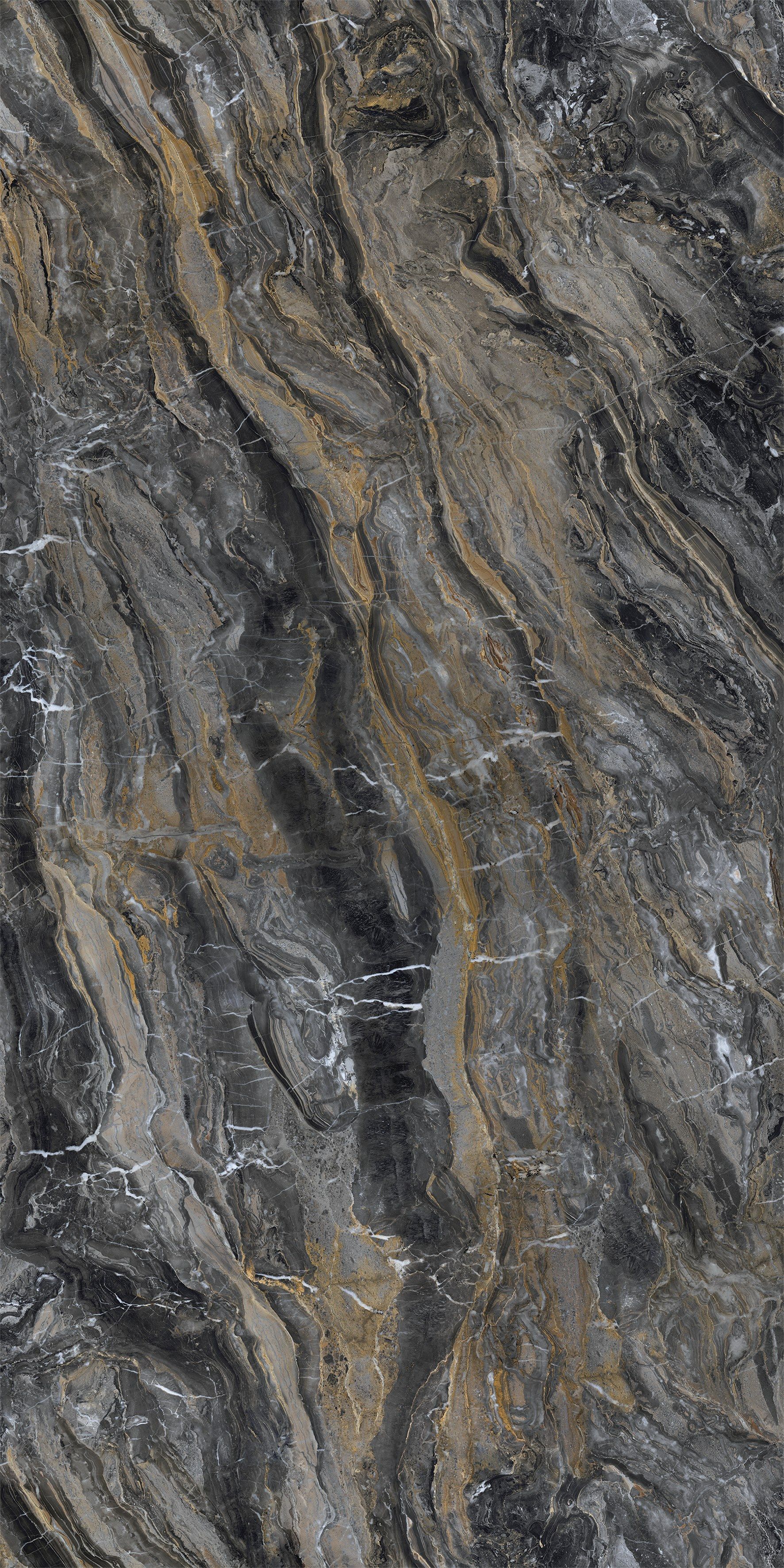 XTONE - OROBICO DARK Porcelain stoneware wall/floor tiles with marble ...