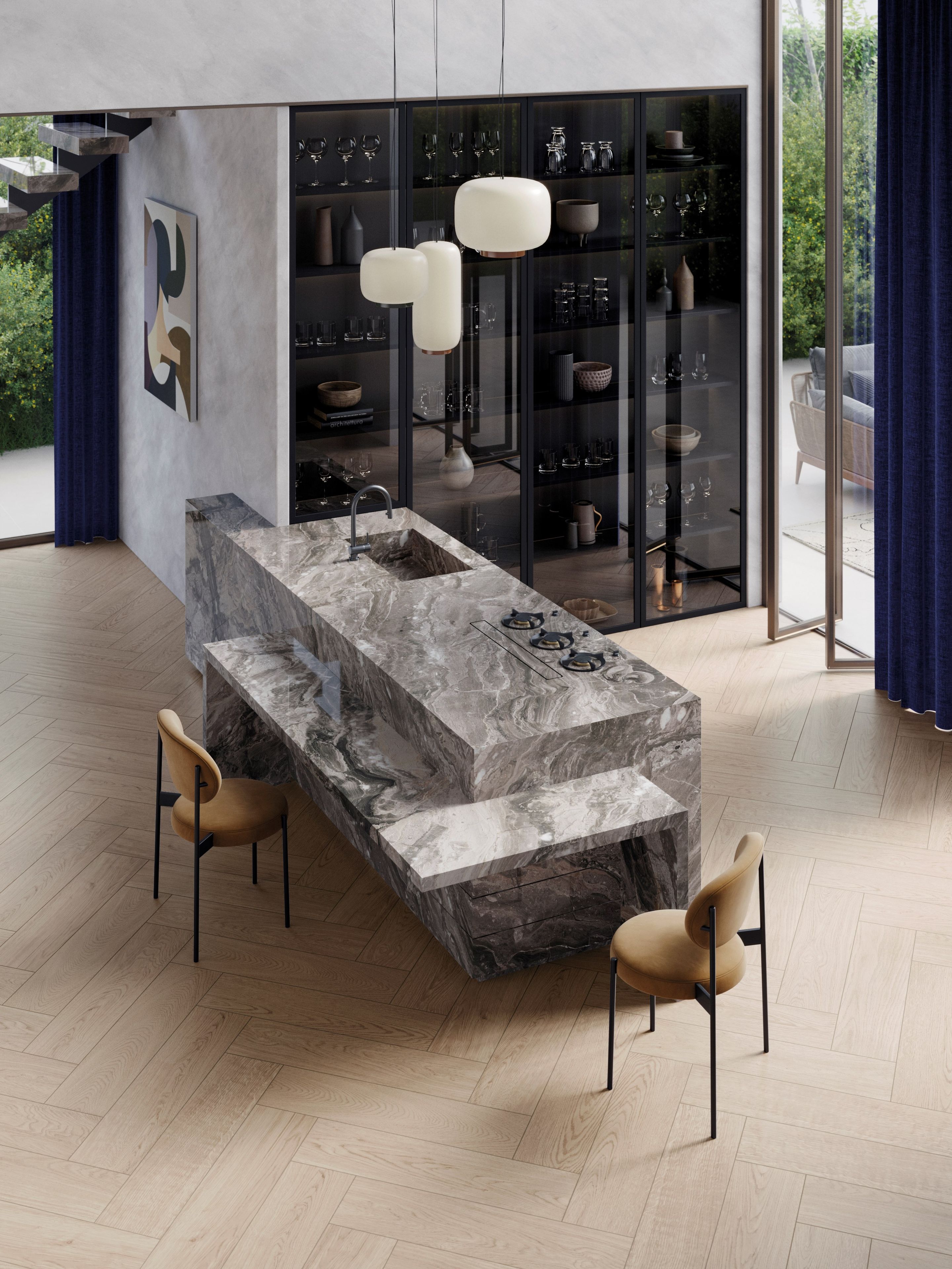 XTONE OROBICO GRIGIO Flooring By Porcelanosa