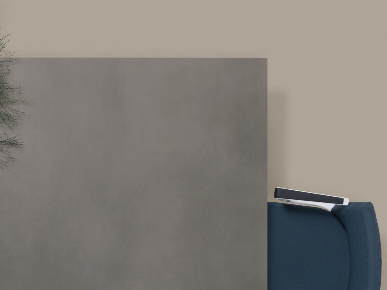 XTONE - RAW SMOKE Porcelain stoneware kitchen worktop By Porcelanosa