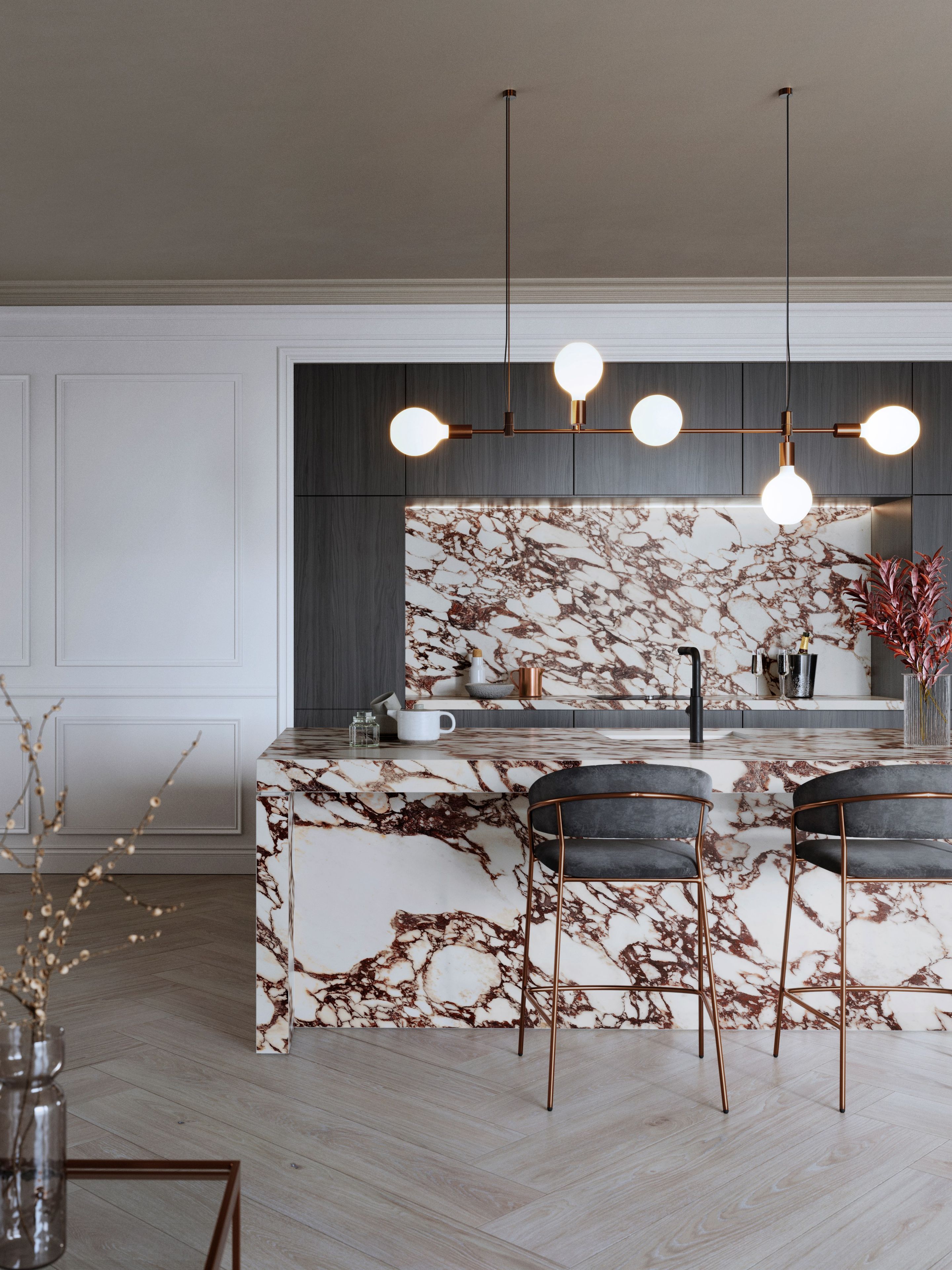 XTONE - VIOLA ROSSÉ 覆盖层 By Porcelanosa