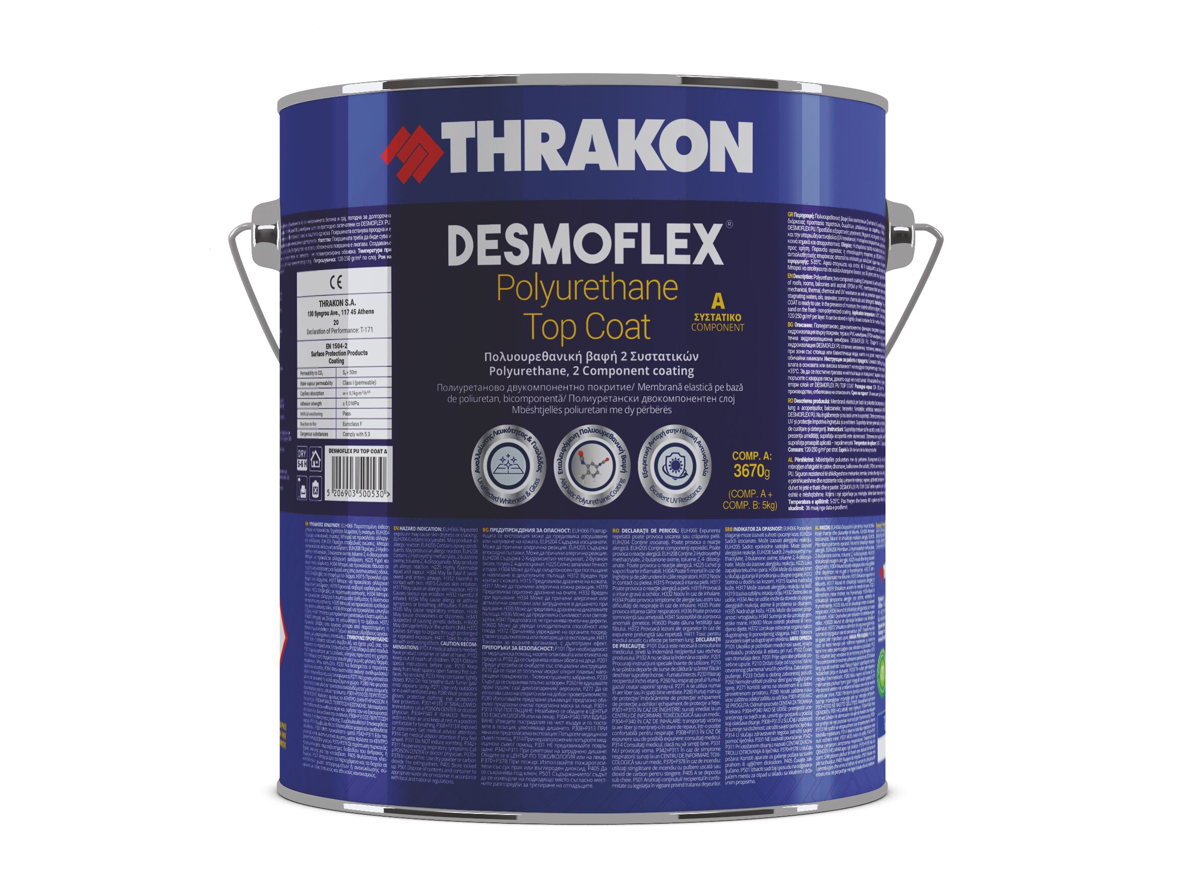 Finitura poliuretanica bicomponente alifatica DESMOFLEX® TOP COAT ...