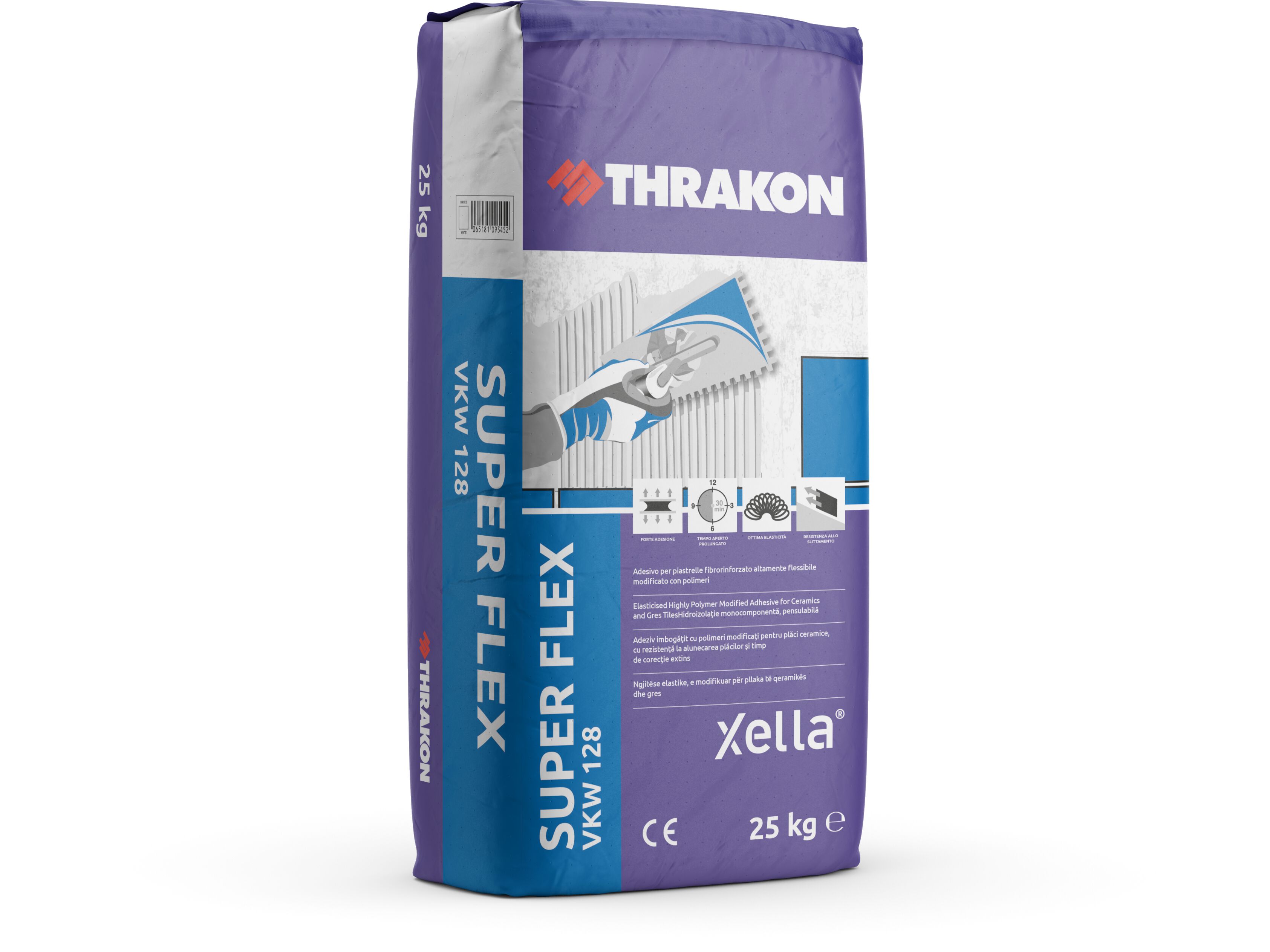 Collante per piastrelle SUPERFLEX VKW 128 - Xella Italia - Edilportale