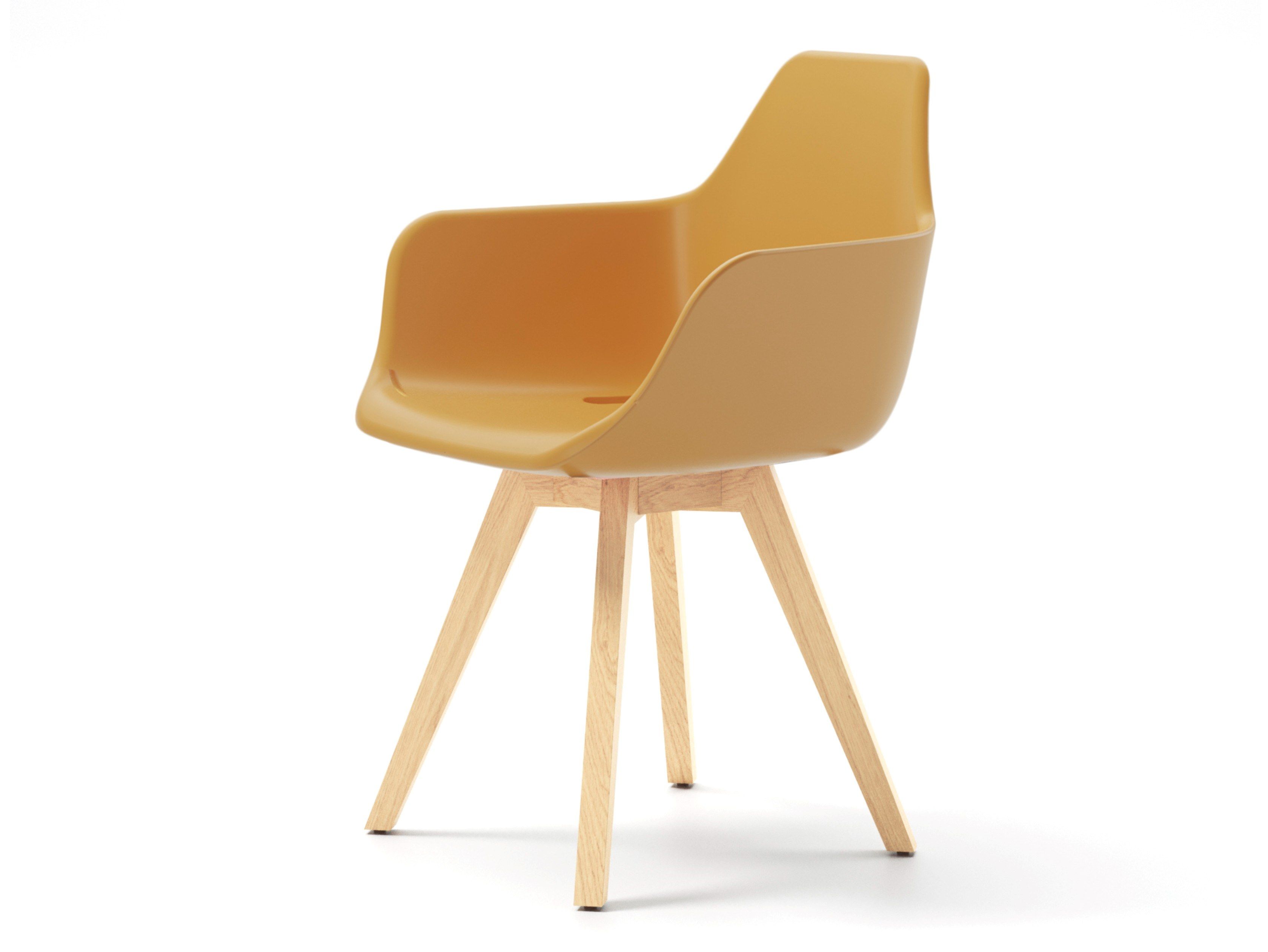 Y WOOD | Polyethylene chair By ALMA DESIGN design Mario Mazzer