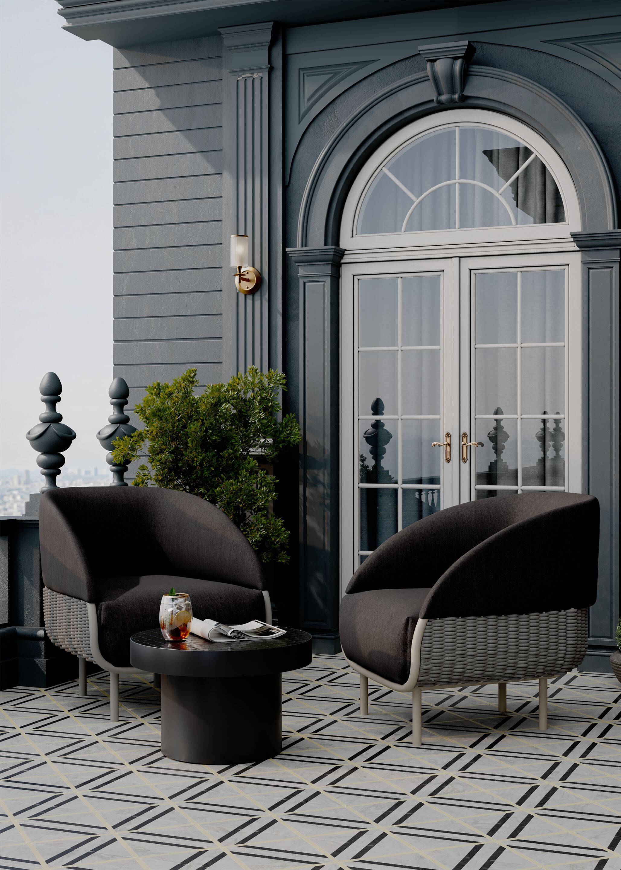 BARLA Low lounge chair By YAAZ | design angelettiruzza design