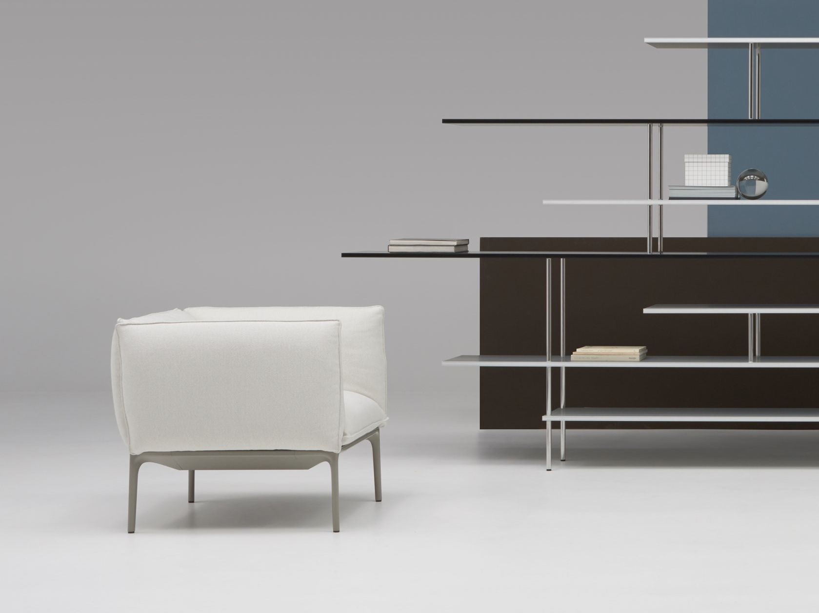 YALE X | Armchair Yale Collection By MDF Italia design Jean-Marie Massaud