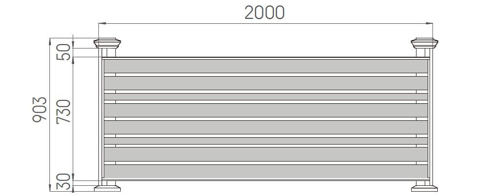 Parete divisoria luminose modulare in alluminio SOFT WAVE - YARDCOM ...