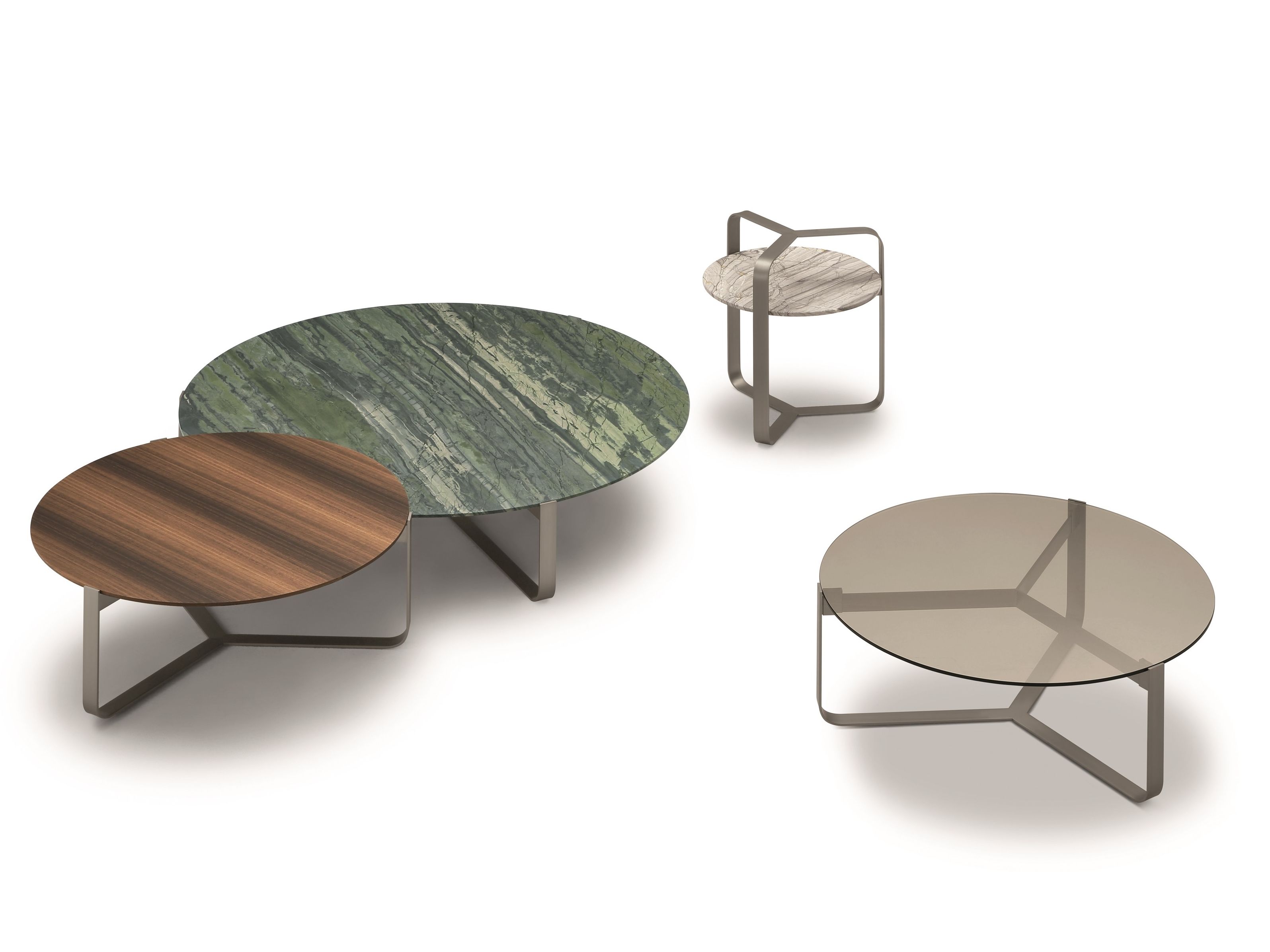 Round coffee table YARI By Flou