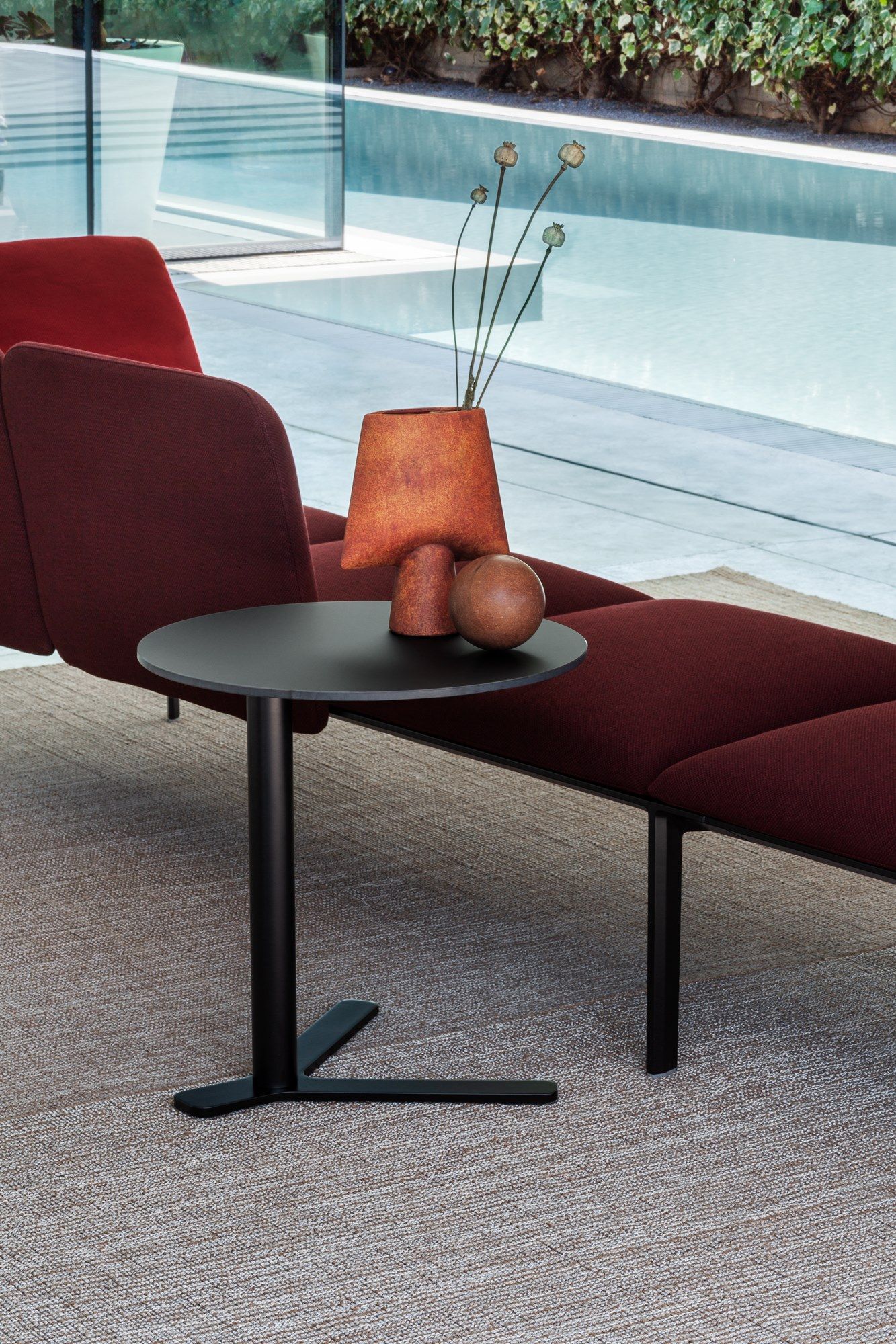 YO OUTDOOR | Round coffee table YO OUTDOOR Collection By Lapalma design ...