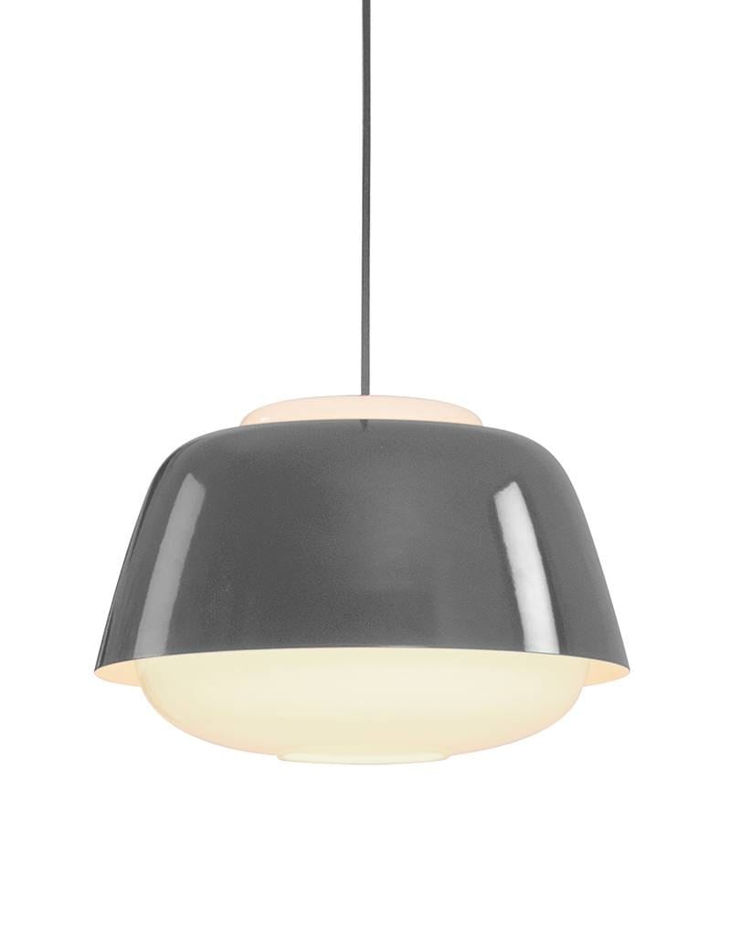 Glass and steel pendant lamp YOKO By TEO design Yuno design