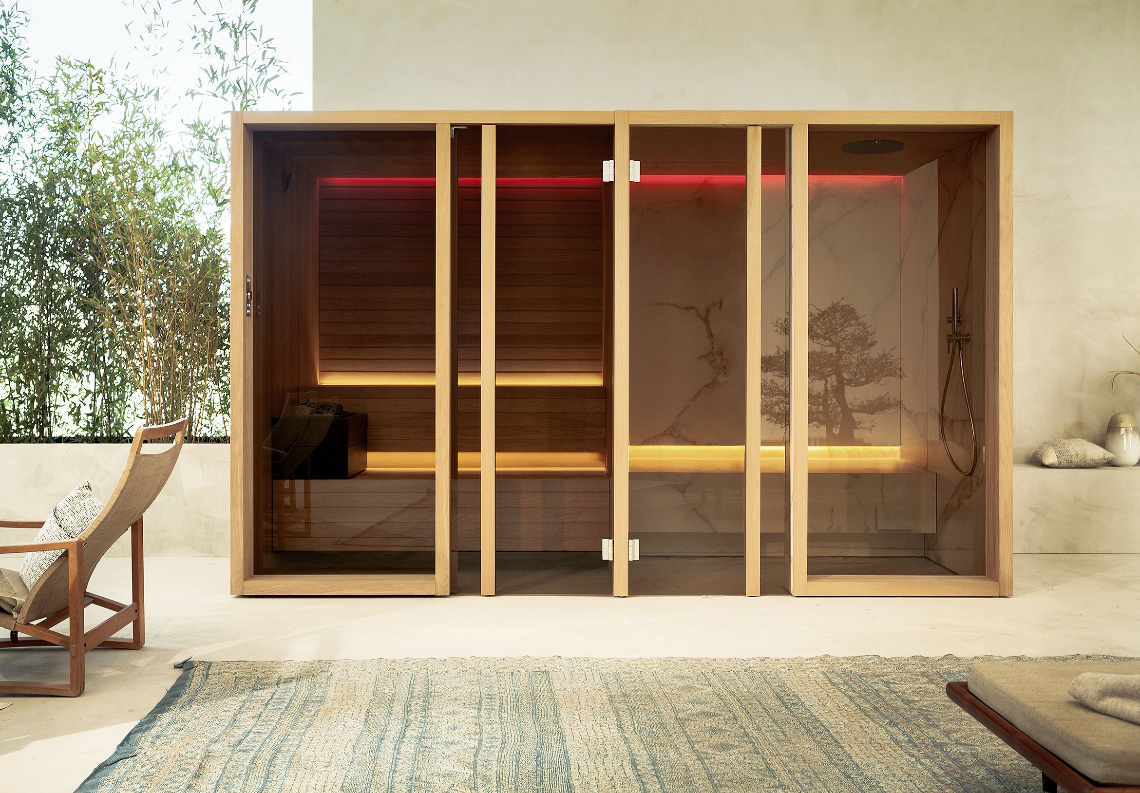 YOKU SH Sauna / turkish bath By EFFEGIBI | design Marco Williams Fagioli