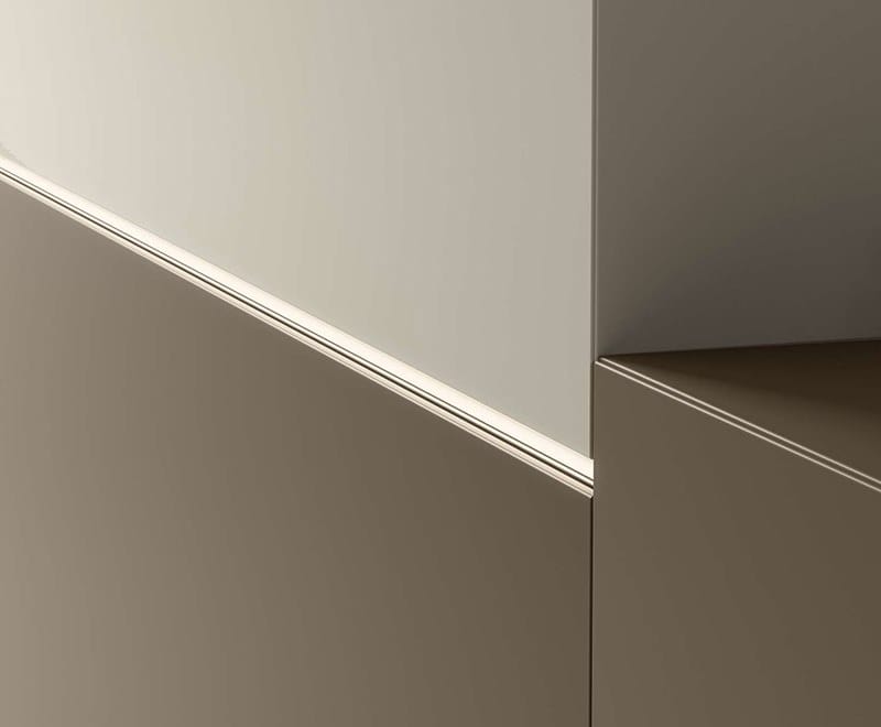 Z1 Reception desk with built-In lights By Quadrifoglio Group