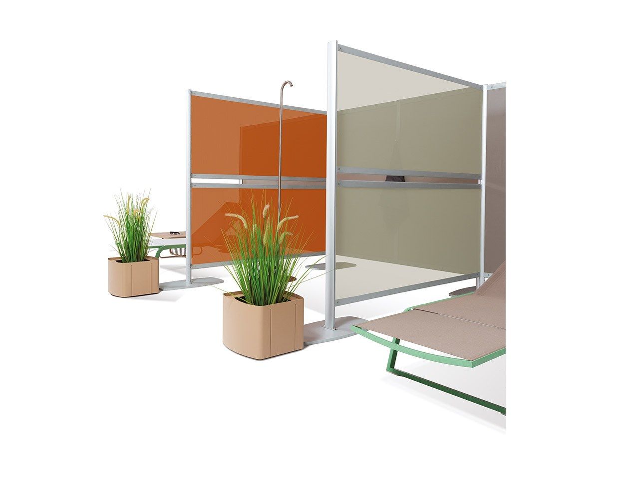 ZED | Garden partition Fabric garden partition By FIM | design Riccardo ...
