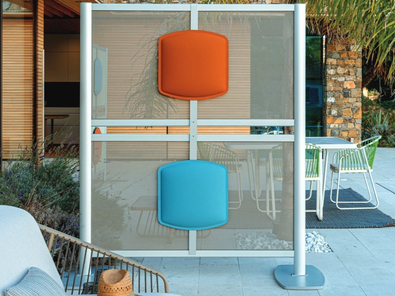 ZED | Garden partition Fabric garden partition By FIM | design Riccardo ...
