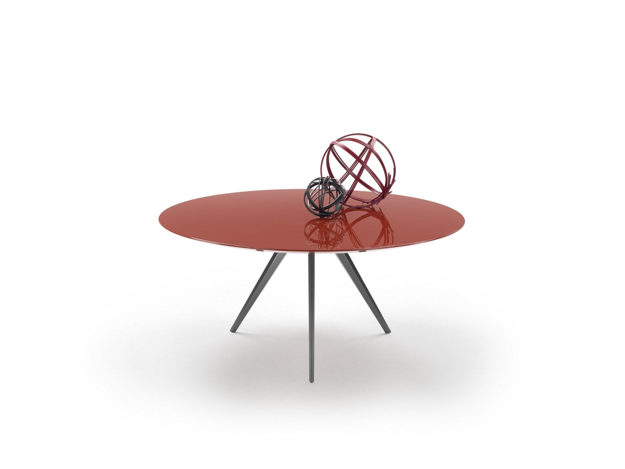 ZEFIRO Contemporary style round living room table By Flexform | design Antonio Citterio