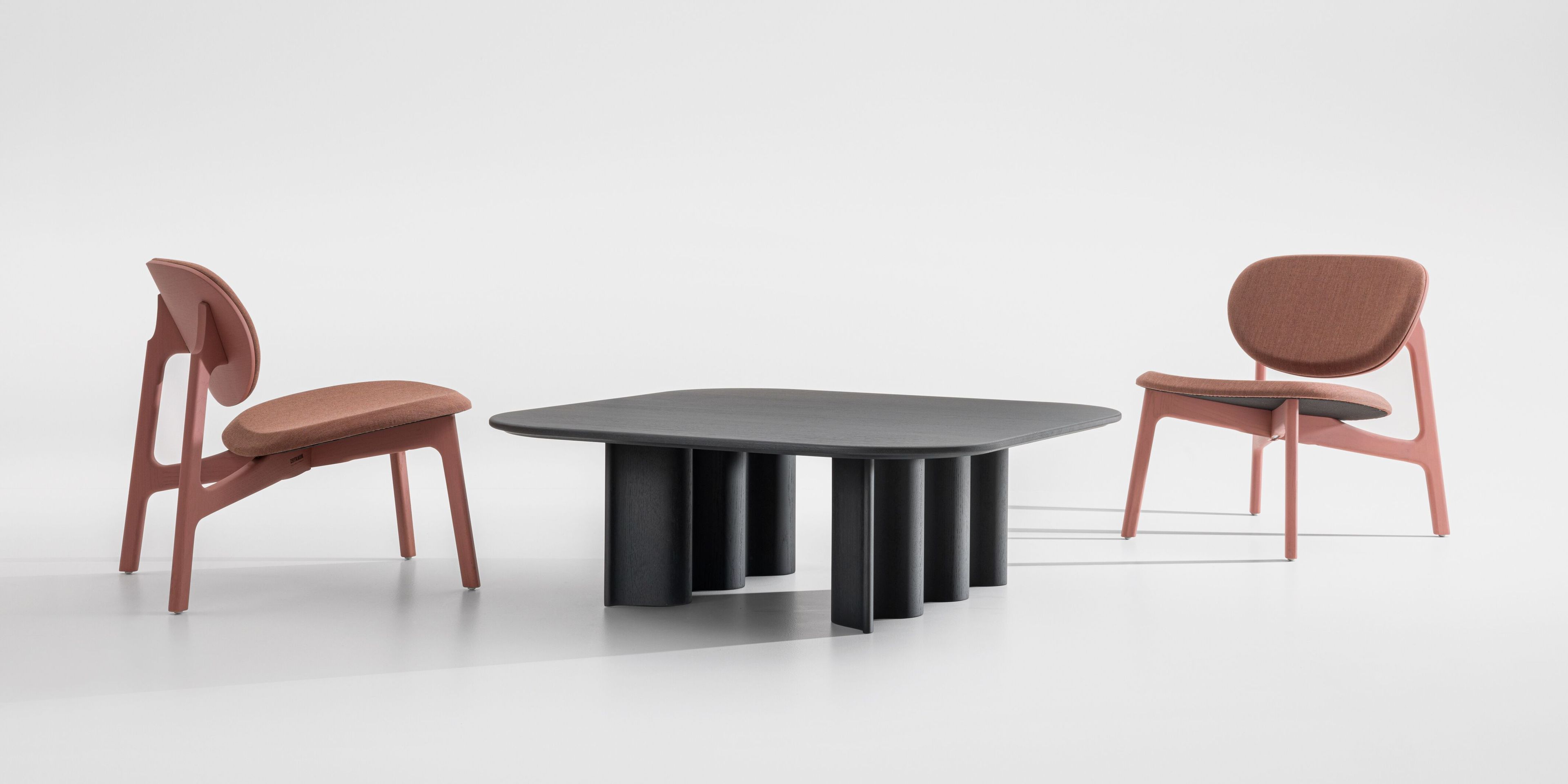 CURTAIN Coffee table By ZEITRAUM