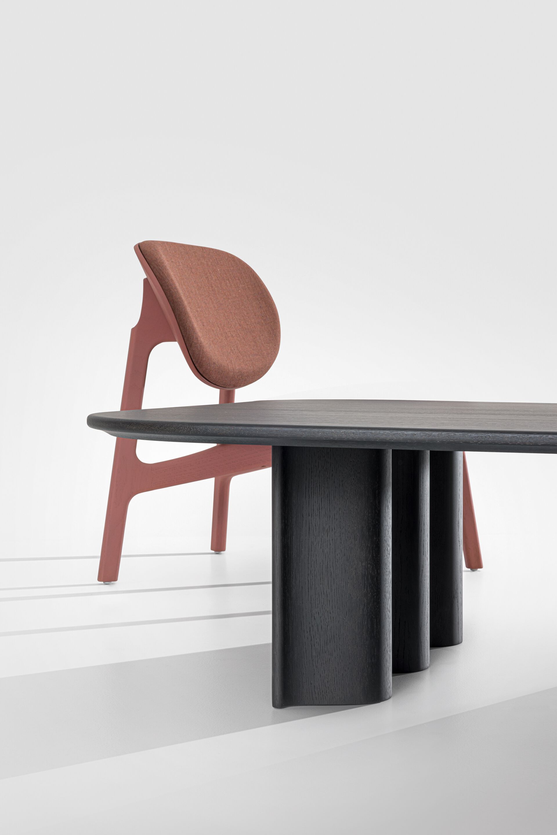 CURTAIN Coffee table By ZEITRAUM