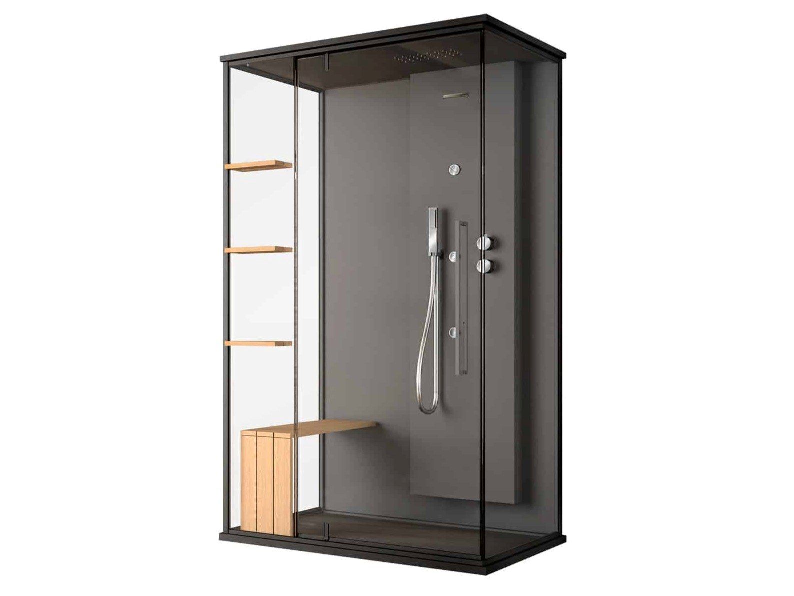 Box doccia con bagno turco o idromassaggio ZEN HAMMAM IDRO - MEGIUS ...