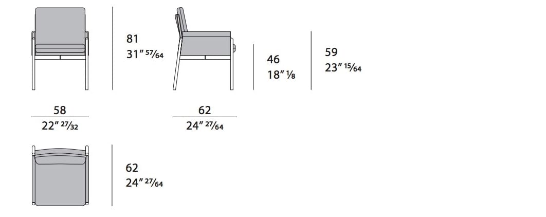 ZENIT | Chair Zenit Collection By Turri design Andrea Bonini