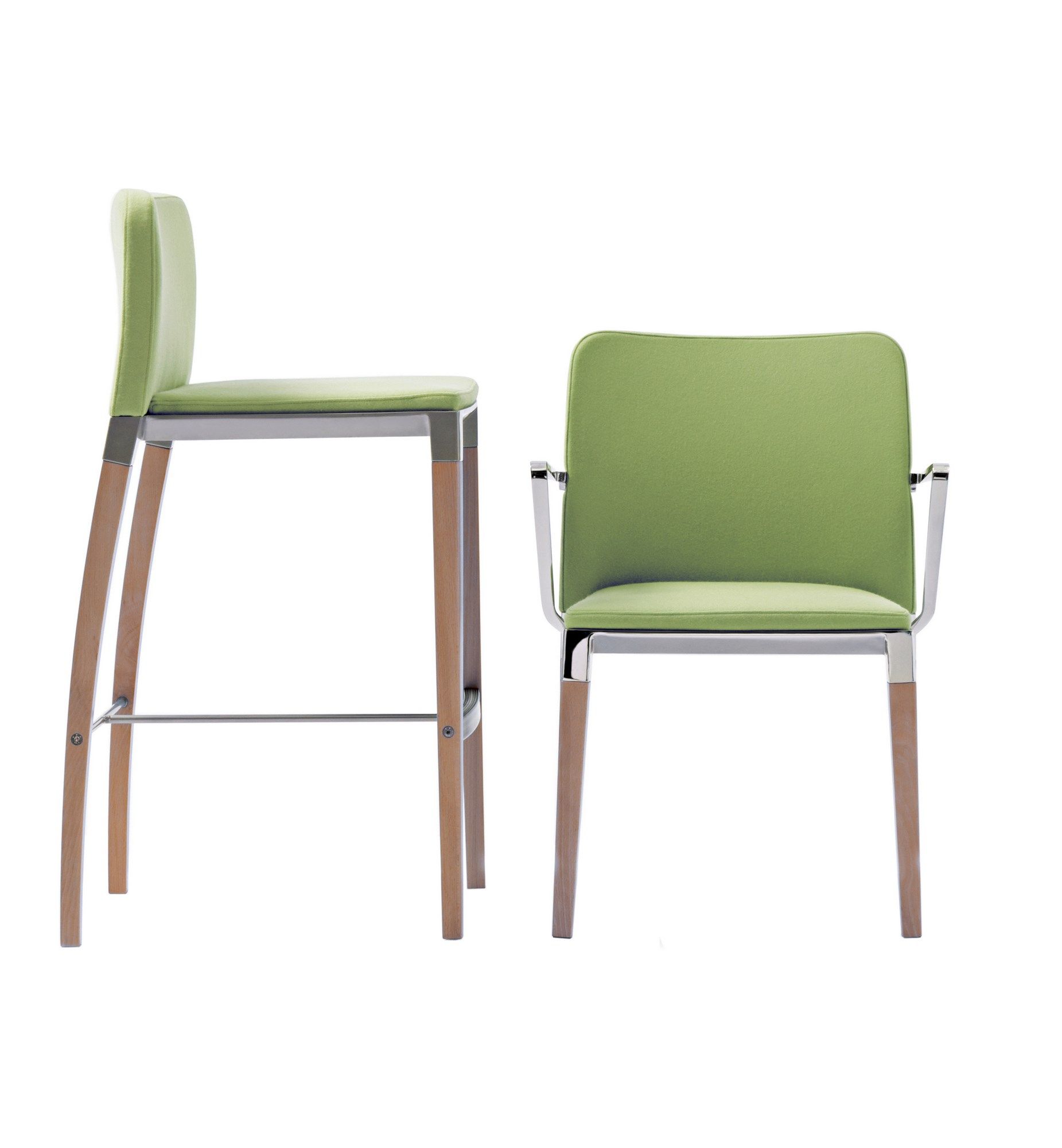 ZENITH | Chair with armrests Zenith Collection By Segis design Carlo Bimbi