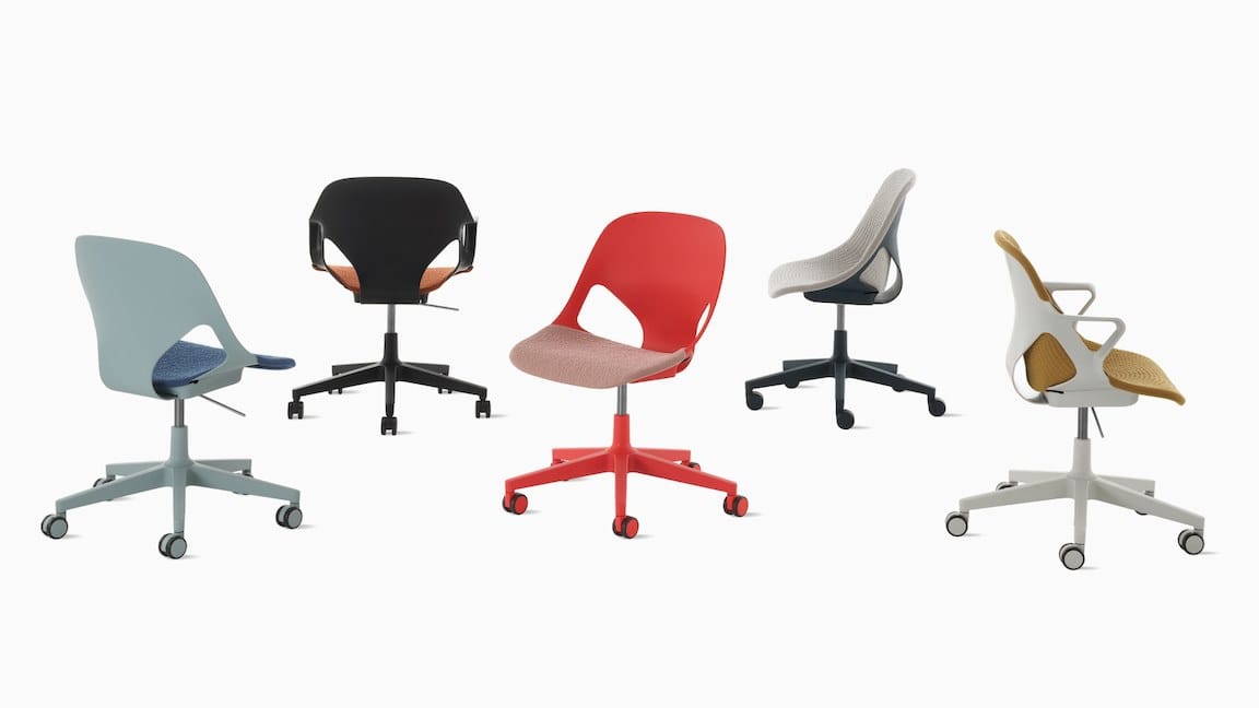 ZEPH office chair By Herman Miller design Studio 7.5