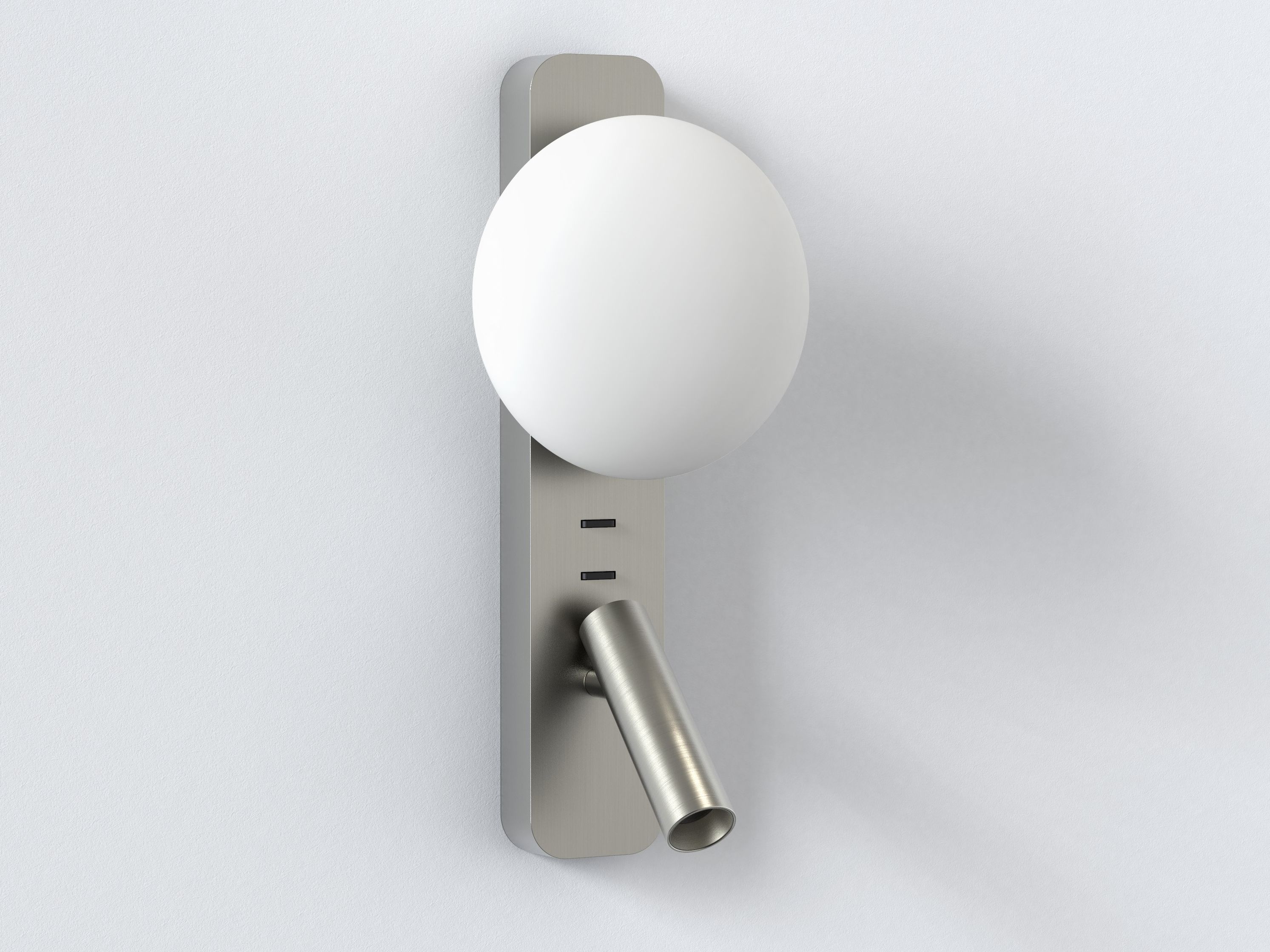 ZEPPO READER LED aluminium reading lamp with fixed arm By Astro Lighting | design Riley Sanders